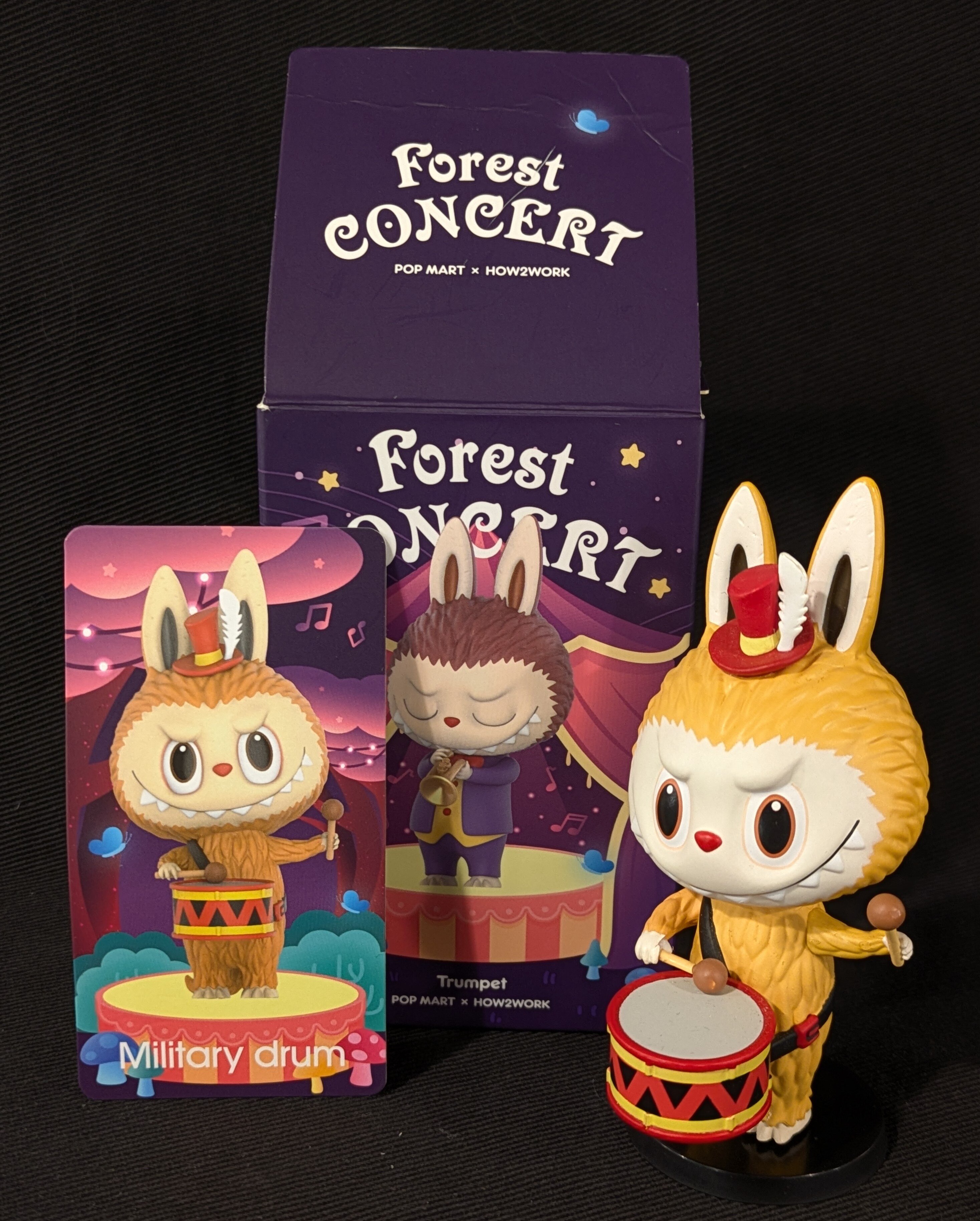POPMART LABUBU FOREST CONCERT KASING LUNG MILITARY DRUM | まんだらけ Mandarake