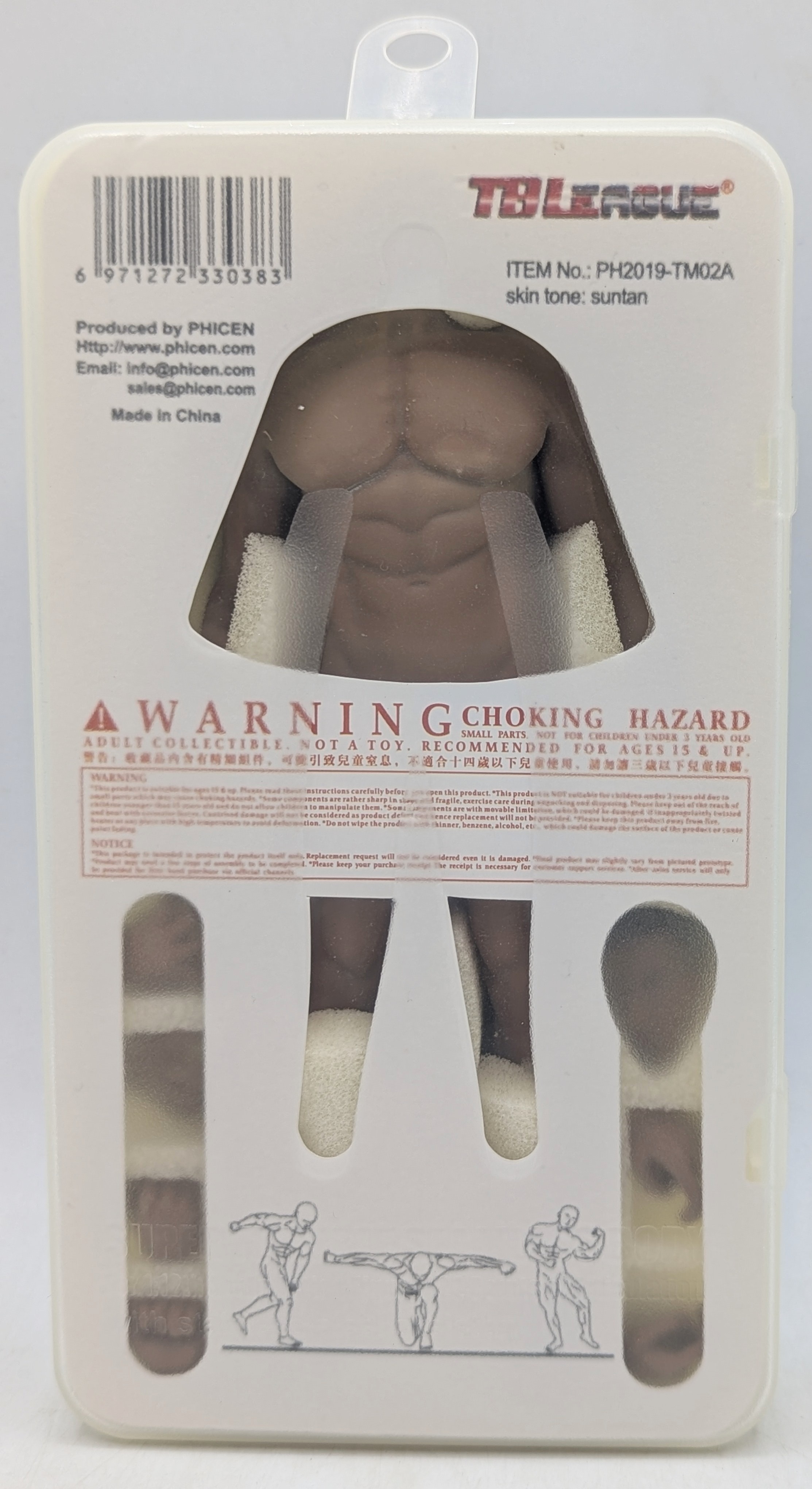 TB LEAGUE SUNTAN / SKIN TONE PH2019-TM02A 1/12スケール | まんだらけ Mandarake