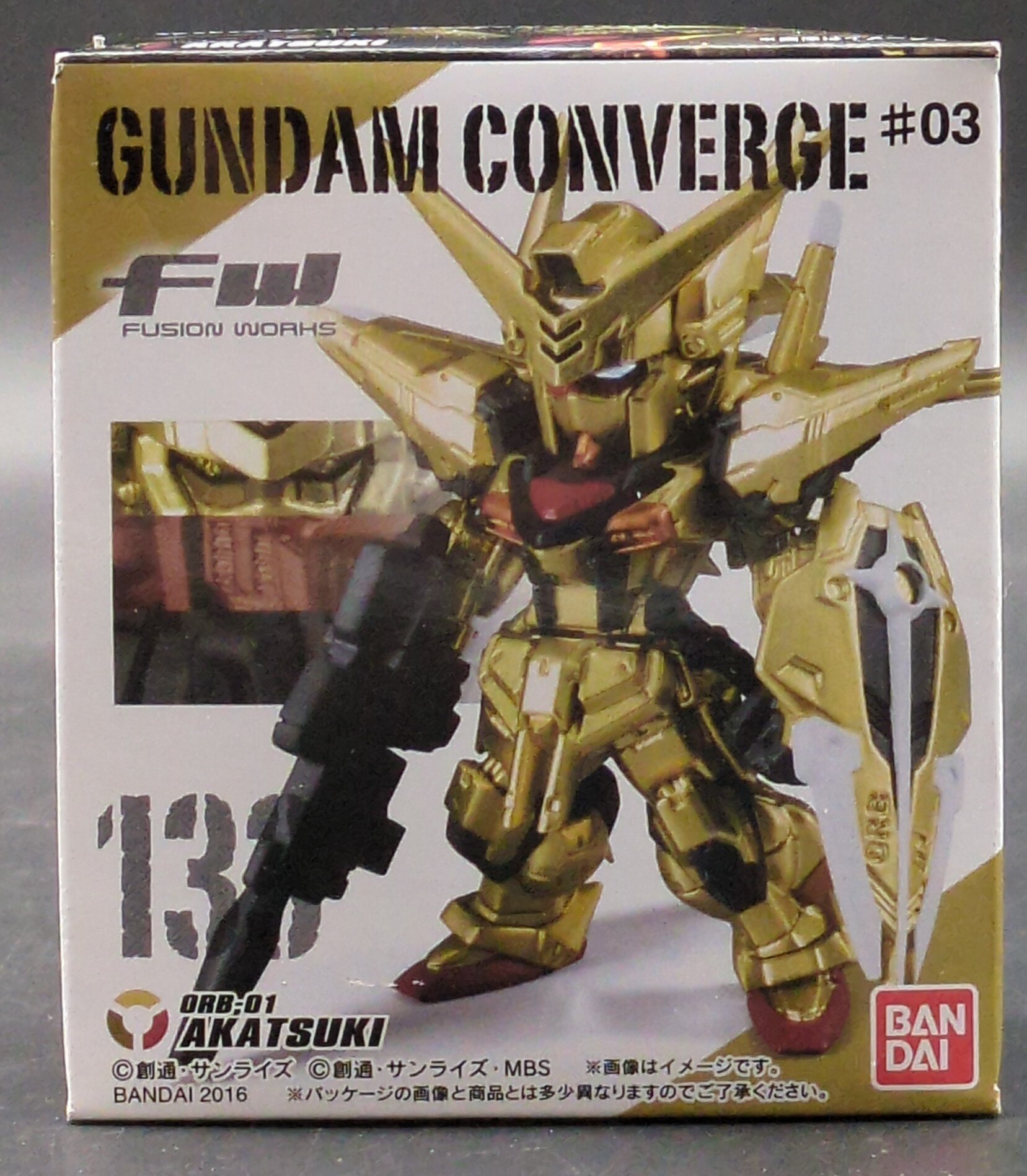 BANDAI FW GUNDAM CONVERGE #03 アカツキ 133 | まんだらけ Mandarake