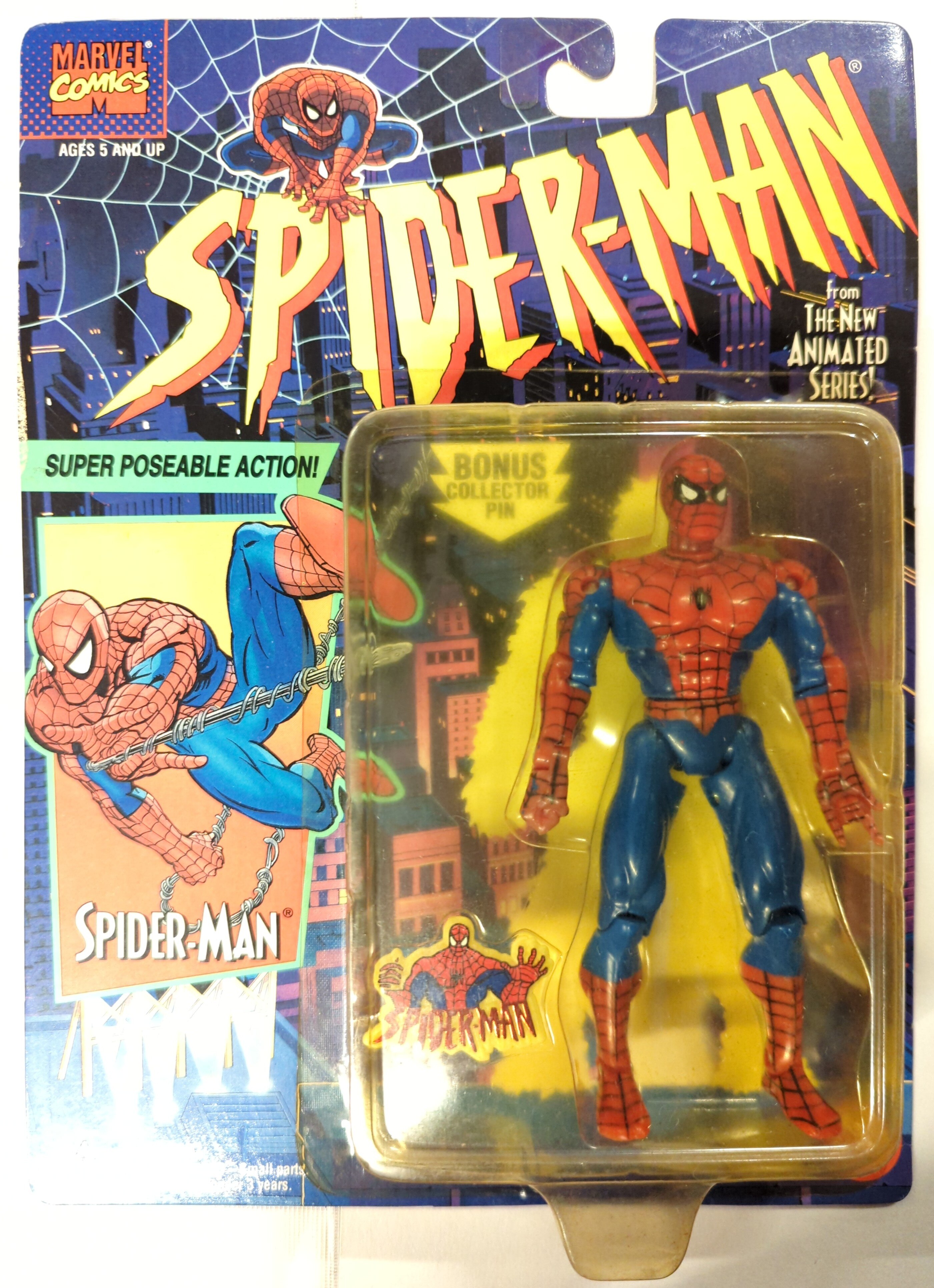 TOYBIZ FIGURES SPIDER MAN / SUPER POSEABLE ACTION 5インチ | まんだらけ Mandarake