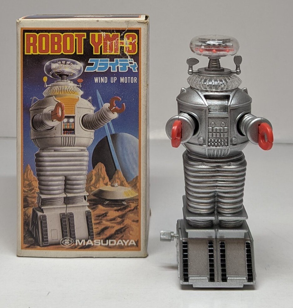 増田屋コーポレーション プラ製ゼンマイ ROBOT YM-3 / フライディ 110mm | まんだらけ Mandarake