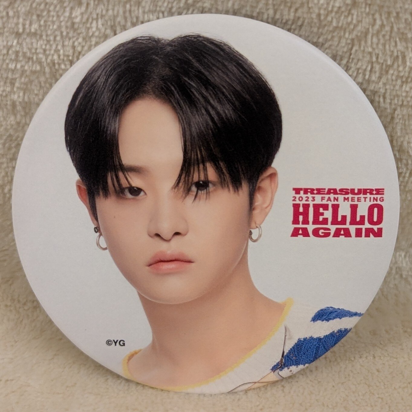 TREASURE 2023HELLO AGAIN JIHOON 缶バッジ | まんだらけ Mandarake