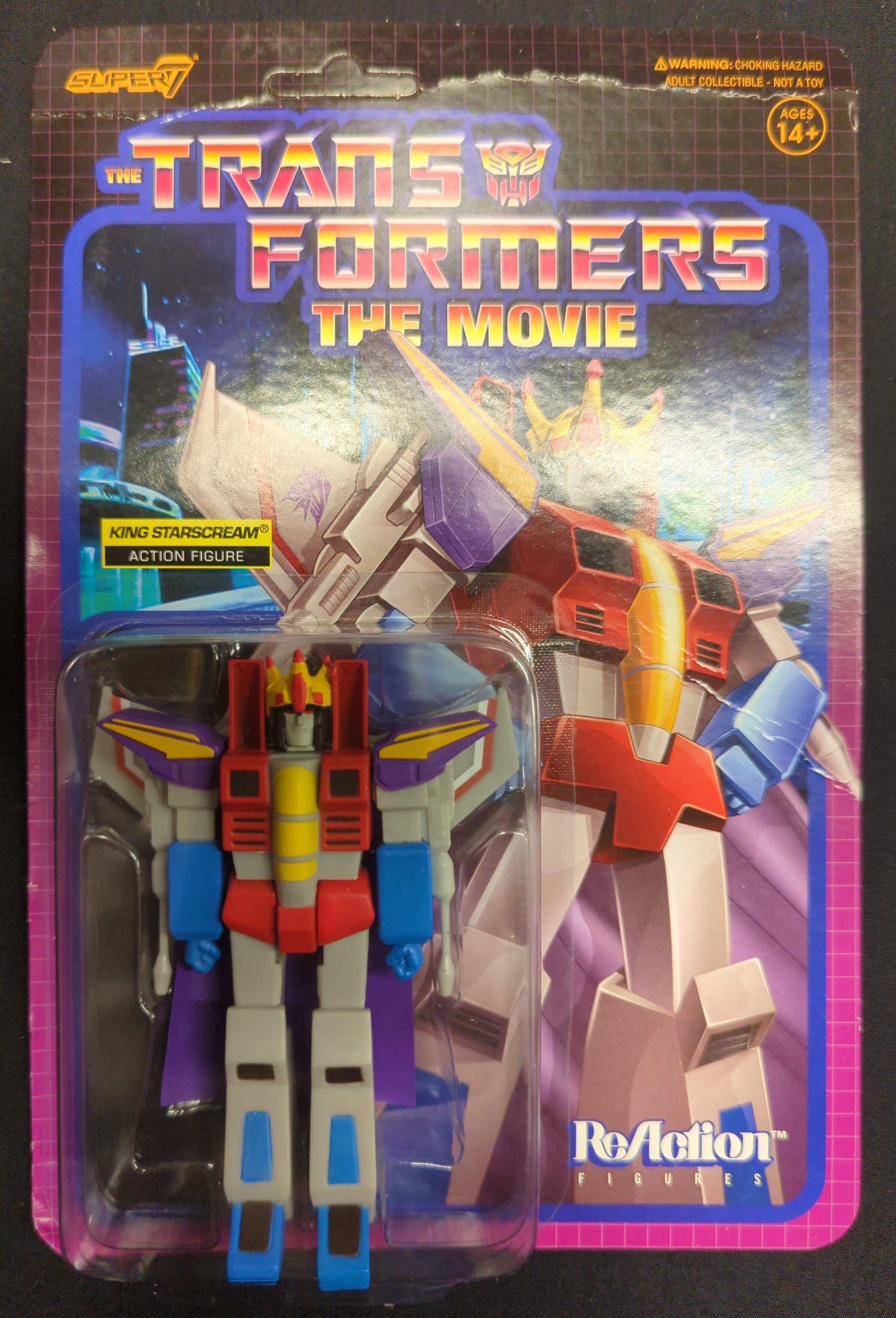 SUPER 7 ReAction FIGURES KING STARSCREAM | まんだらけ Mandarake