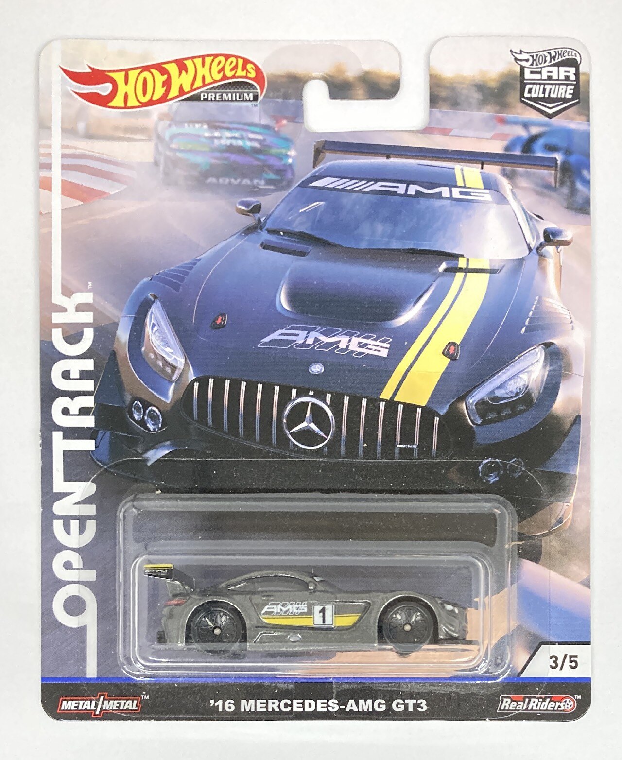 MATTEL HOTWHEELS OPEN TRUCK FYN62 '16 MERCEDES AMG GT3 3/5 | まんだらけ Mandarake
