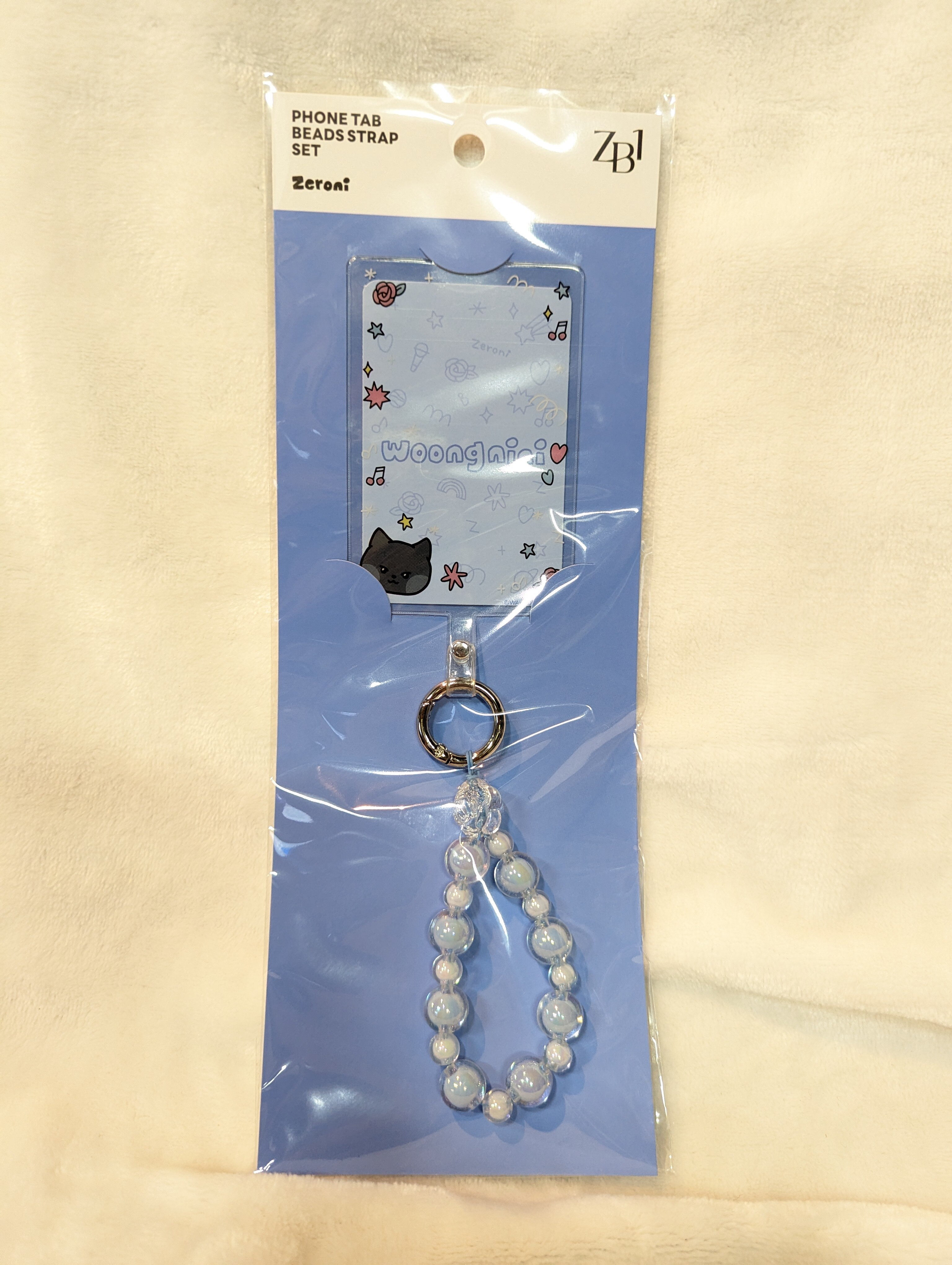 ZEROBASEONE 2025 POP-UP JIWOONG PHONE TAB BEADS STRAP | まんだらけ Mandarake