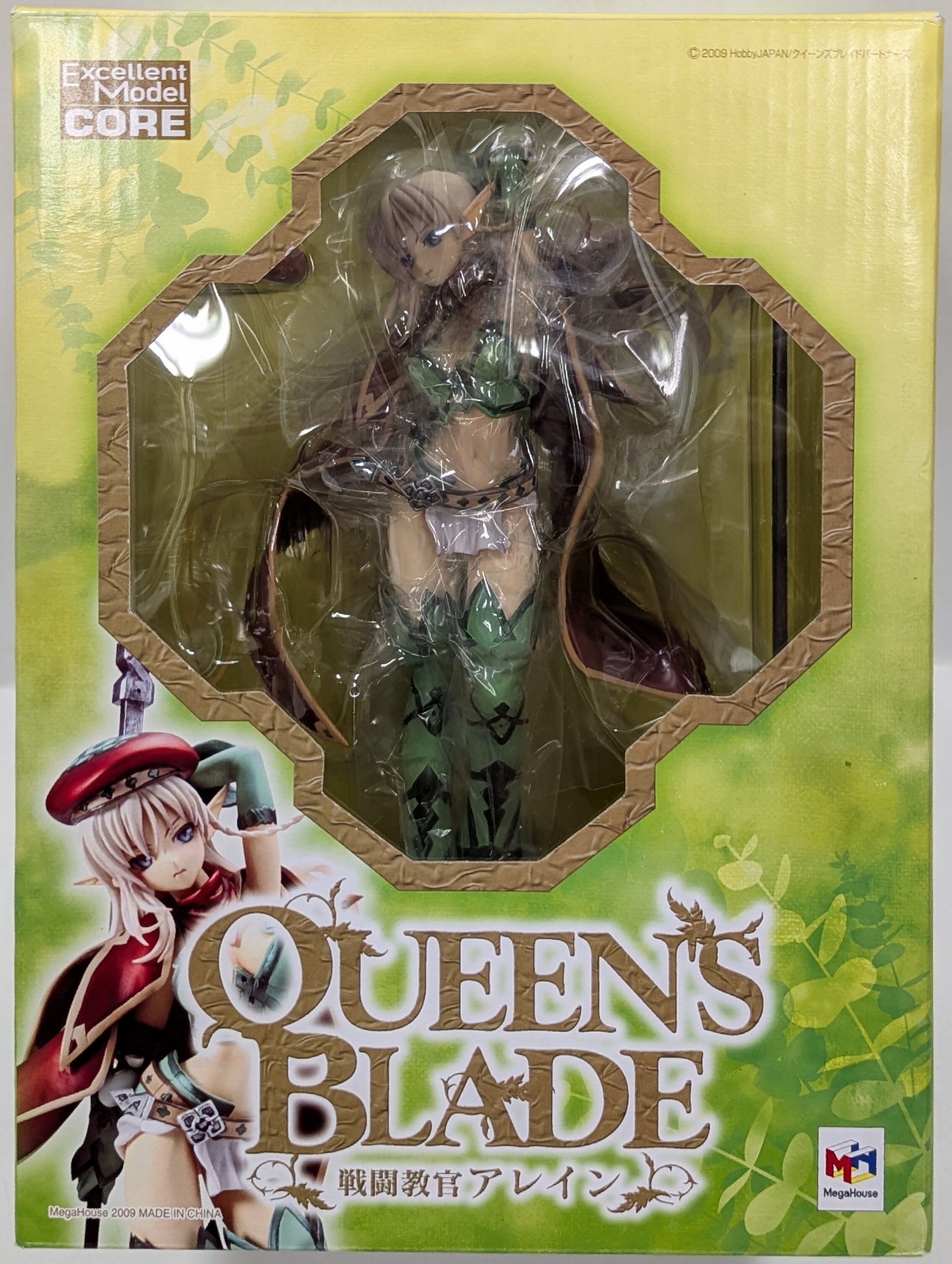 メガハウス Excellent Model CORE クイーンズブレイド 戦闘教官アレイン PVC | まんだらけ Mandarake