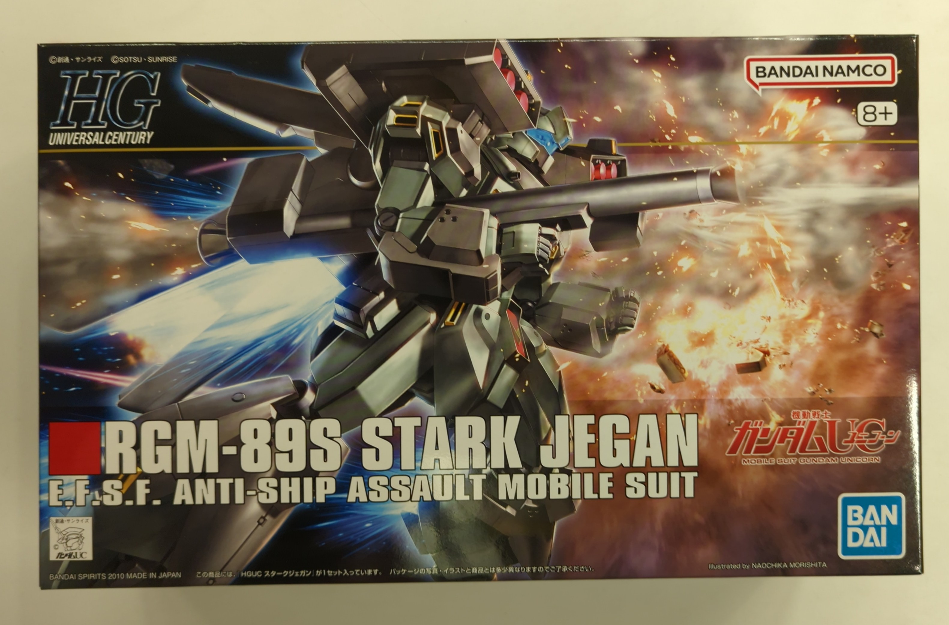 BANDAI SPIRITS HGUC 1/144 バンダイナムコ版 スタークジェガン/8+表記 104 | まんだらけ Mandarake