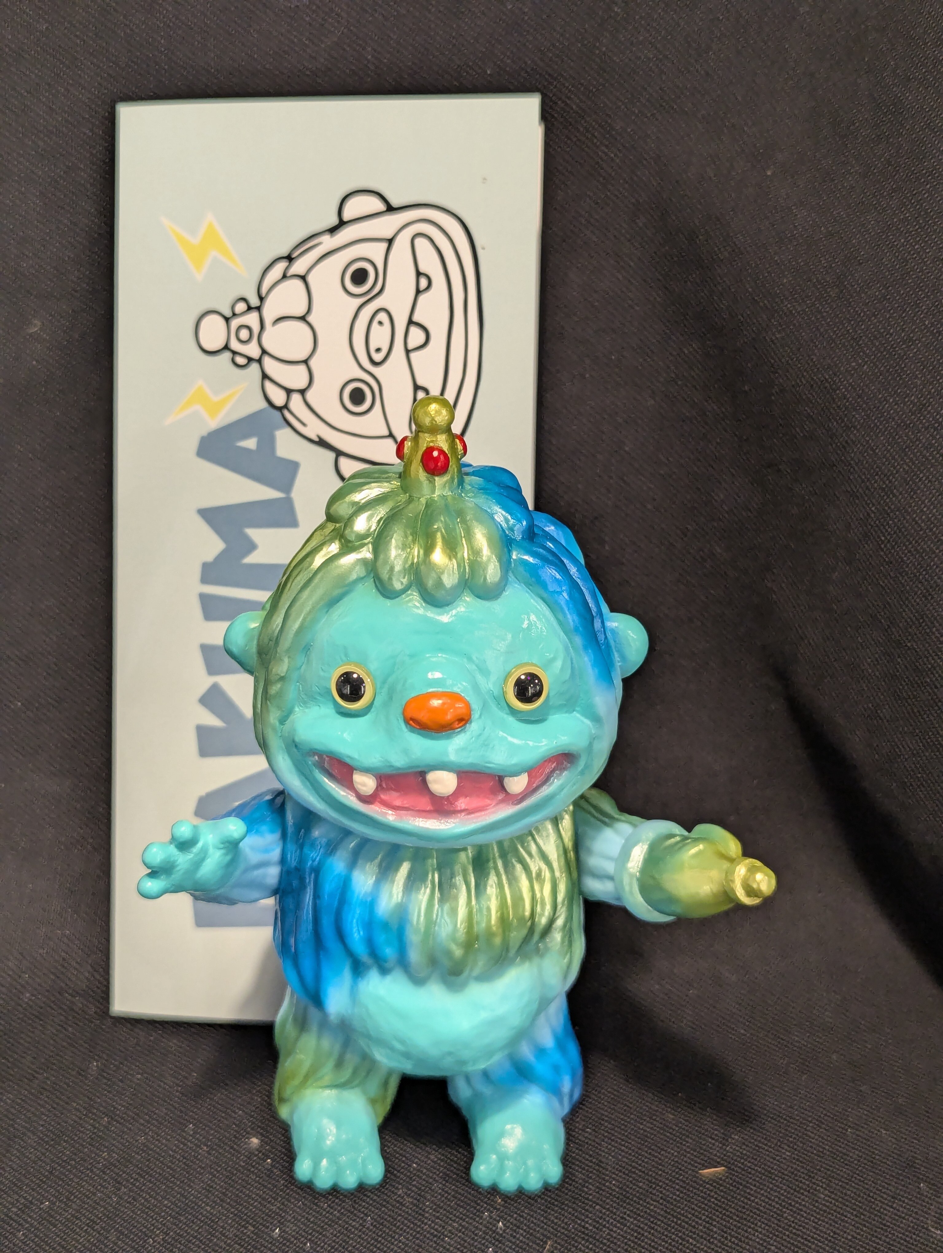 RAi Sofubi 樂魔猿 水色成型/金/青 | まんだらけ Mandarake
