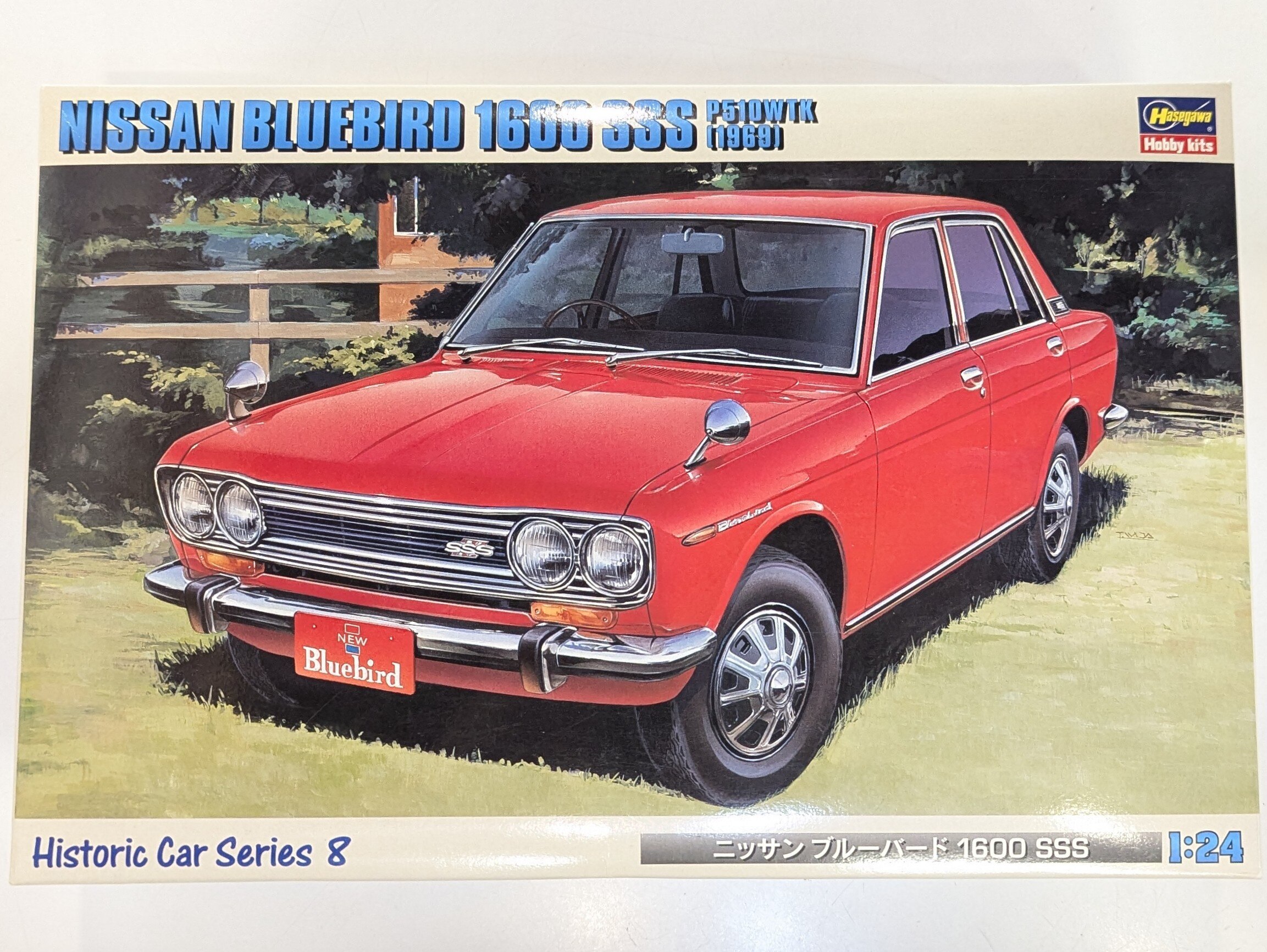ハセガワ 1/24 ニッサン ブルーバード 1600 SSS HC-8 | まんだらけ Mandarake