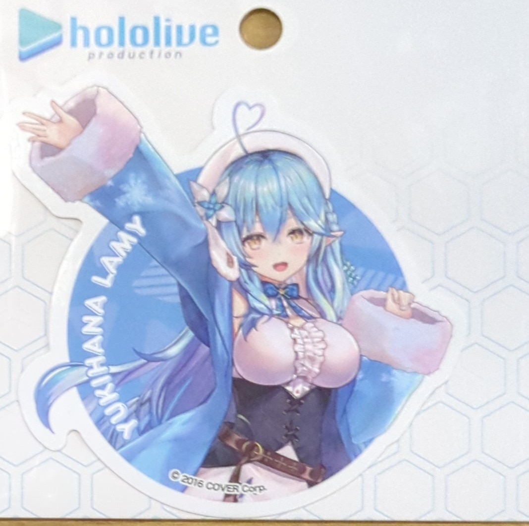 カバー株式会社 ホロライブスターターグッズ hololive 雪花ラミィ/ステッカー | まんだらけ Mandarake