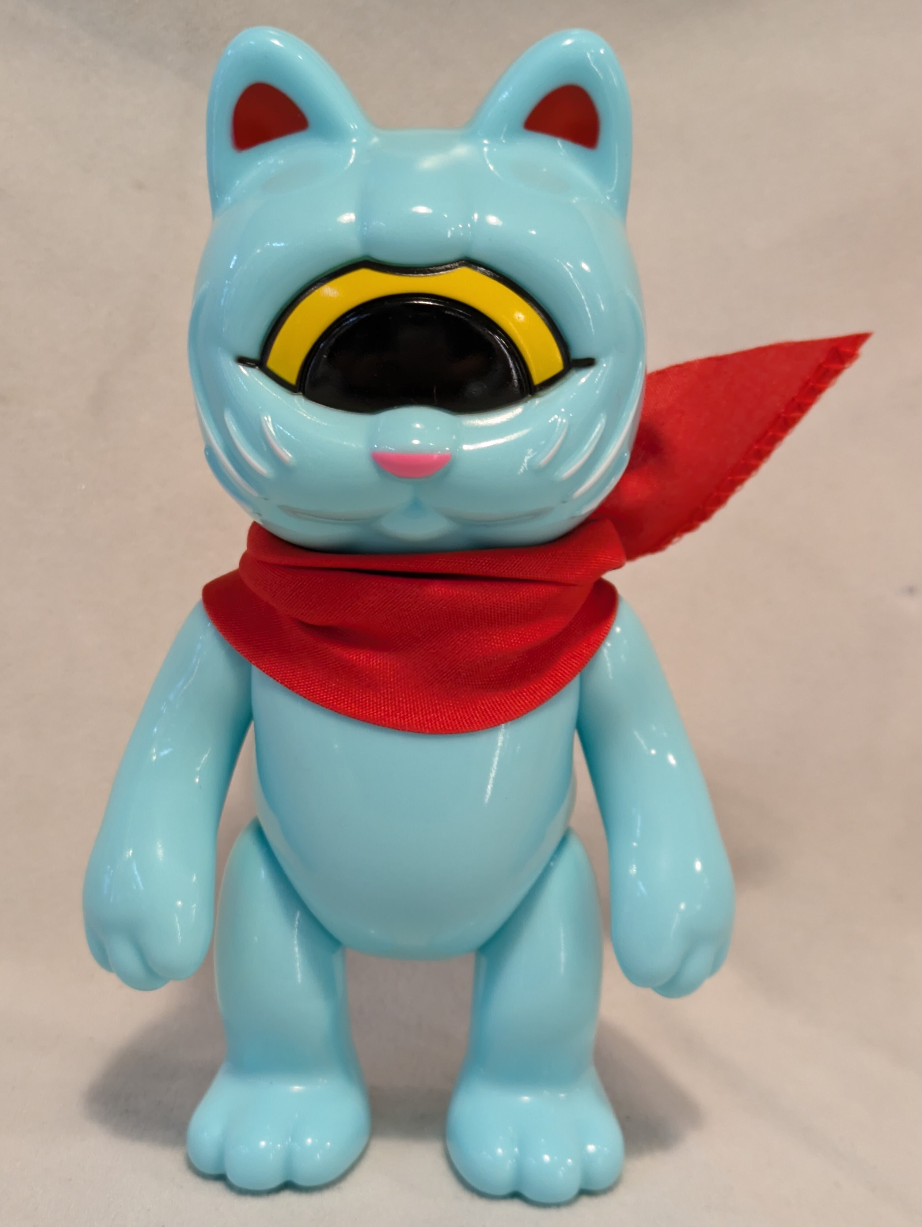 REALHEAD/9WORKS Fortune Kid Adventure Light blue molding/red muffler | MANDARAKE 在线商店