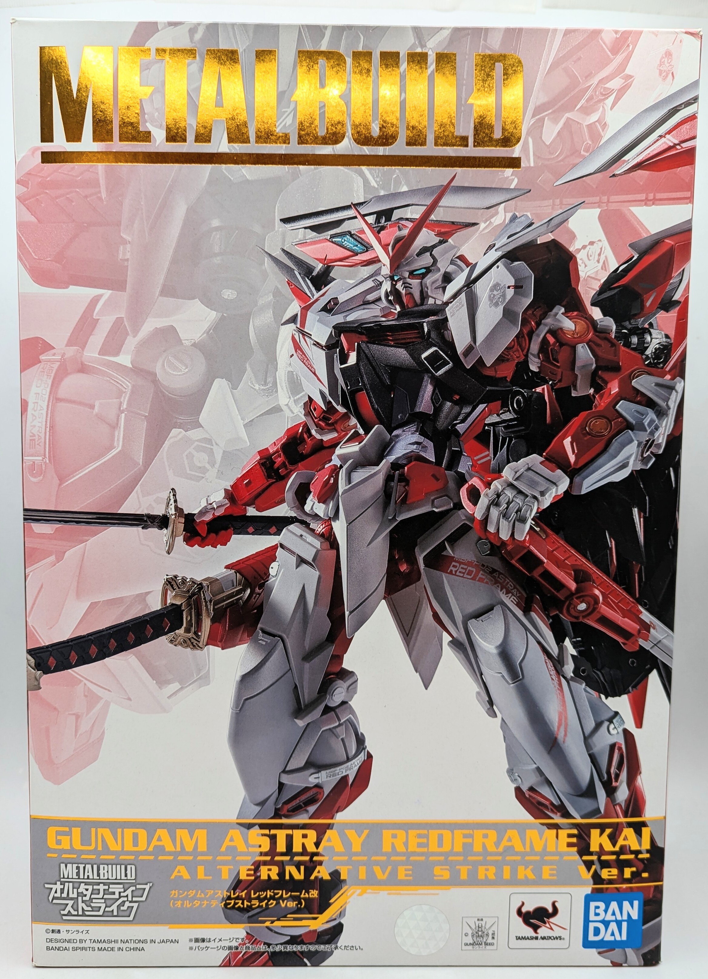 BANDAI SPIRITS METAL BUILD Mobile Suit Gundam SEED Gundam Astray Red Frame Kai (Alternative ...