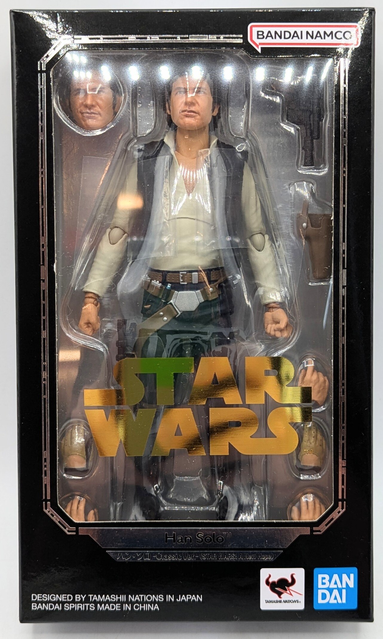 BANDAI SPIRITS S.H.Figuarts STAR WARS ハン・ソロ -Classic Ver.- (STAR WARS: A New Hope) | まんだらけ Mandarake