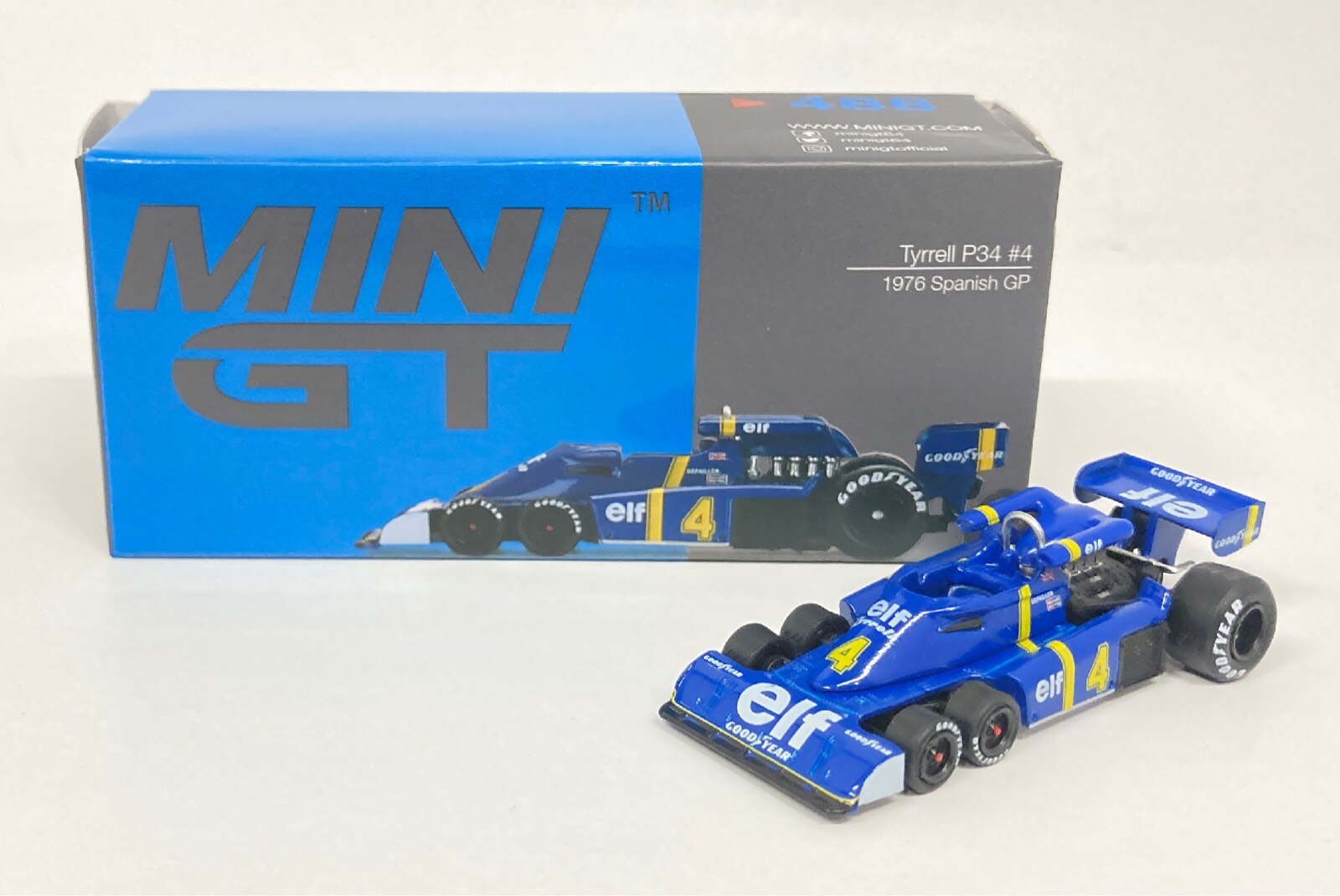 TSM MODEL 1/64MINI GT ティレル P34 スペインGP 1976 #4 488 | まんだらけ Mandarake