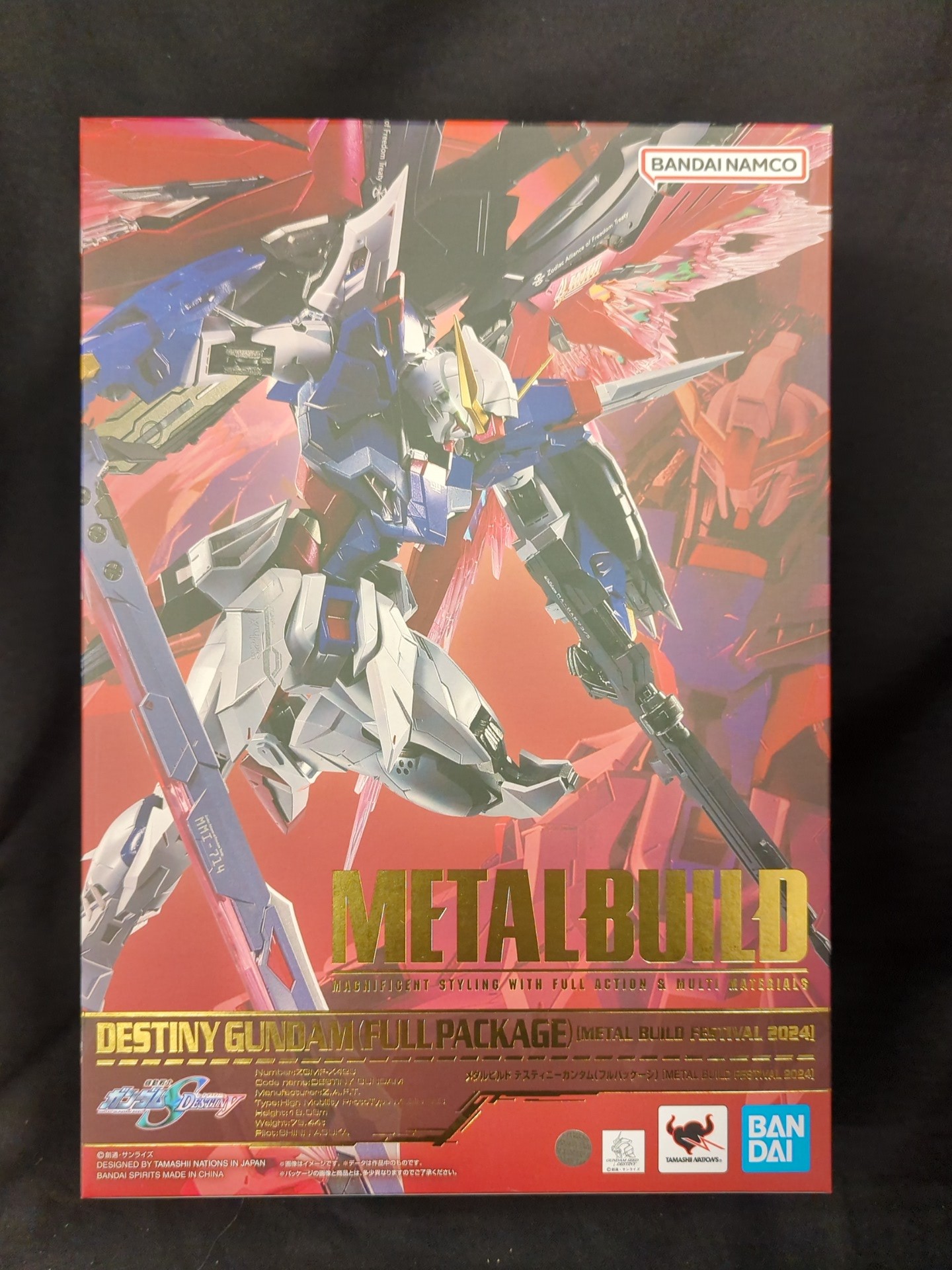 BANDAI SPIRITS METAL BUILD 機動戦士ガンダムSEED DESTINY デスティニーガンダム(フルパッケージ) METAL BUILD FESTIVAL 2024 ...