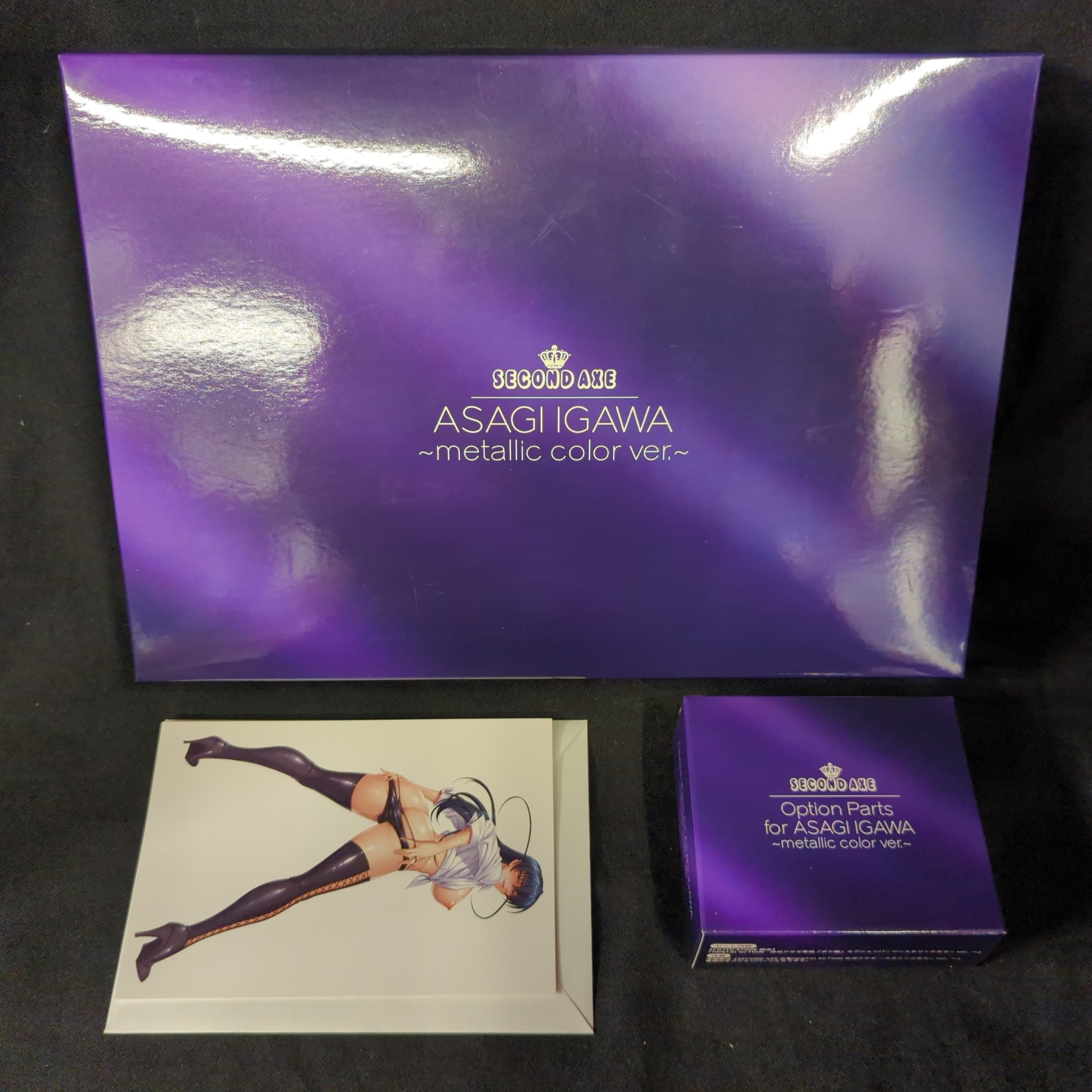 Second Axe SECOND AXE HENTAI ACTION Igawa Asagi metallic Color Ver. Option Parts Included ...