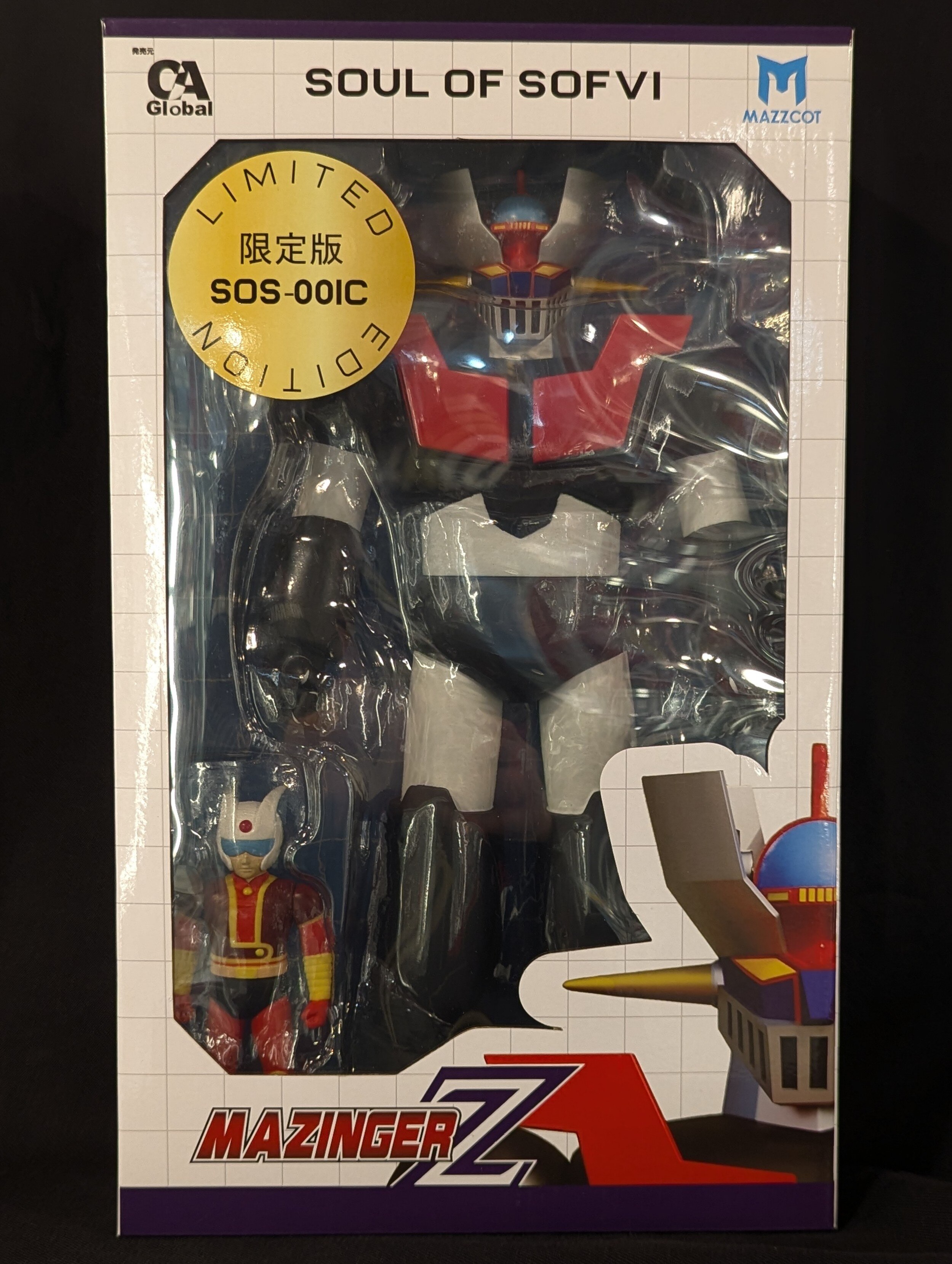 MAZZCOT SOUL OF SOFVI マジンガーZ 限定版 | まんだらけ Mandarake