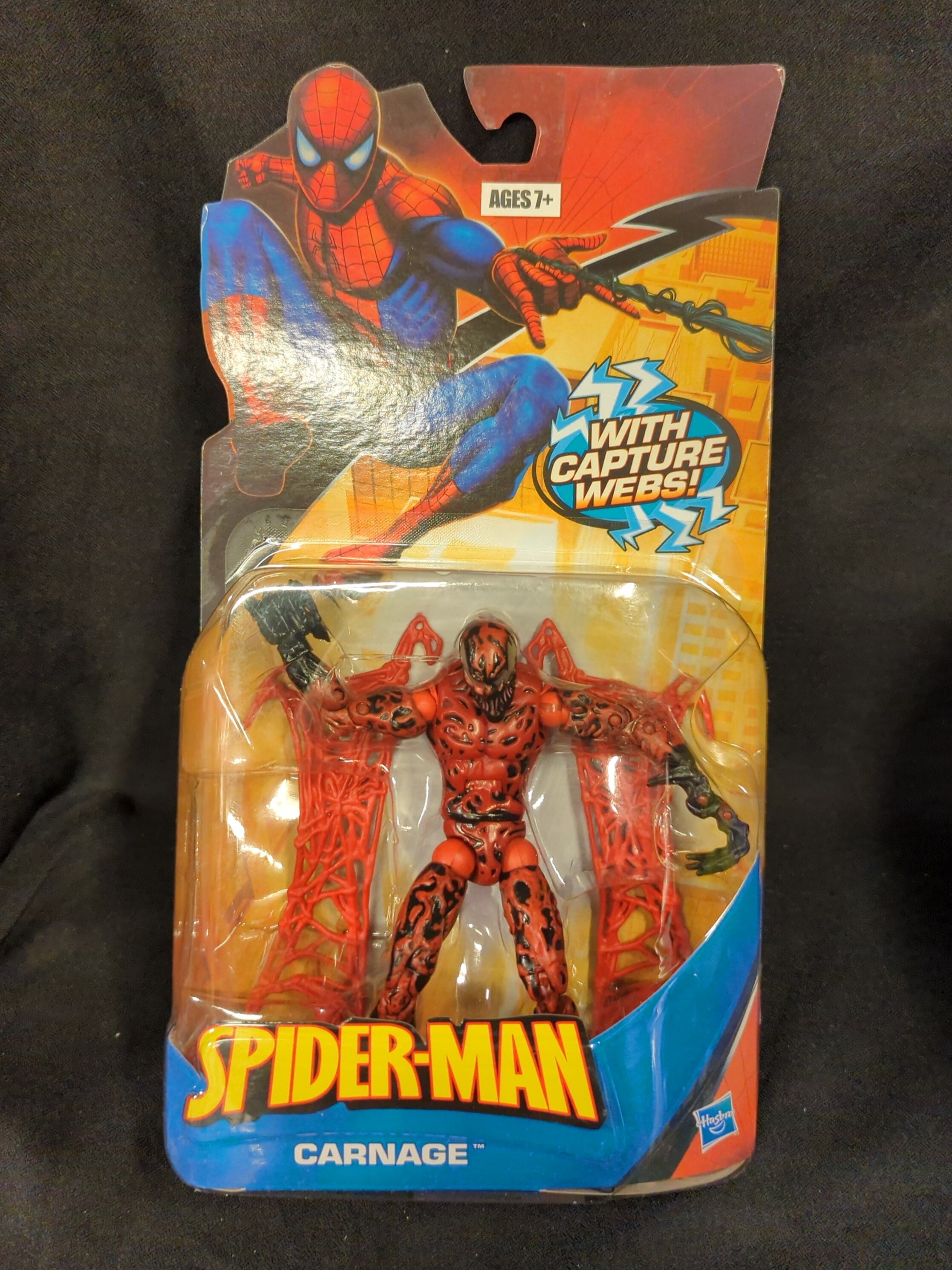 HASBRO SUPER VILLAIN CARNAGE / WITH CAPTURE WEBS 6インチ | まんだらけ Mandarake