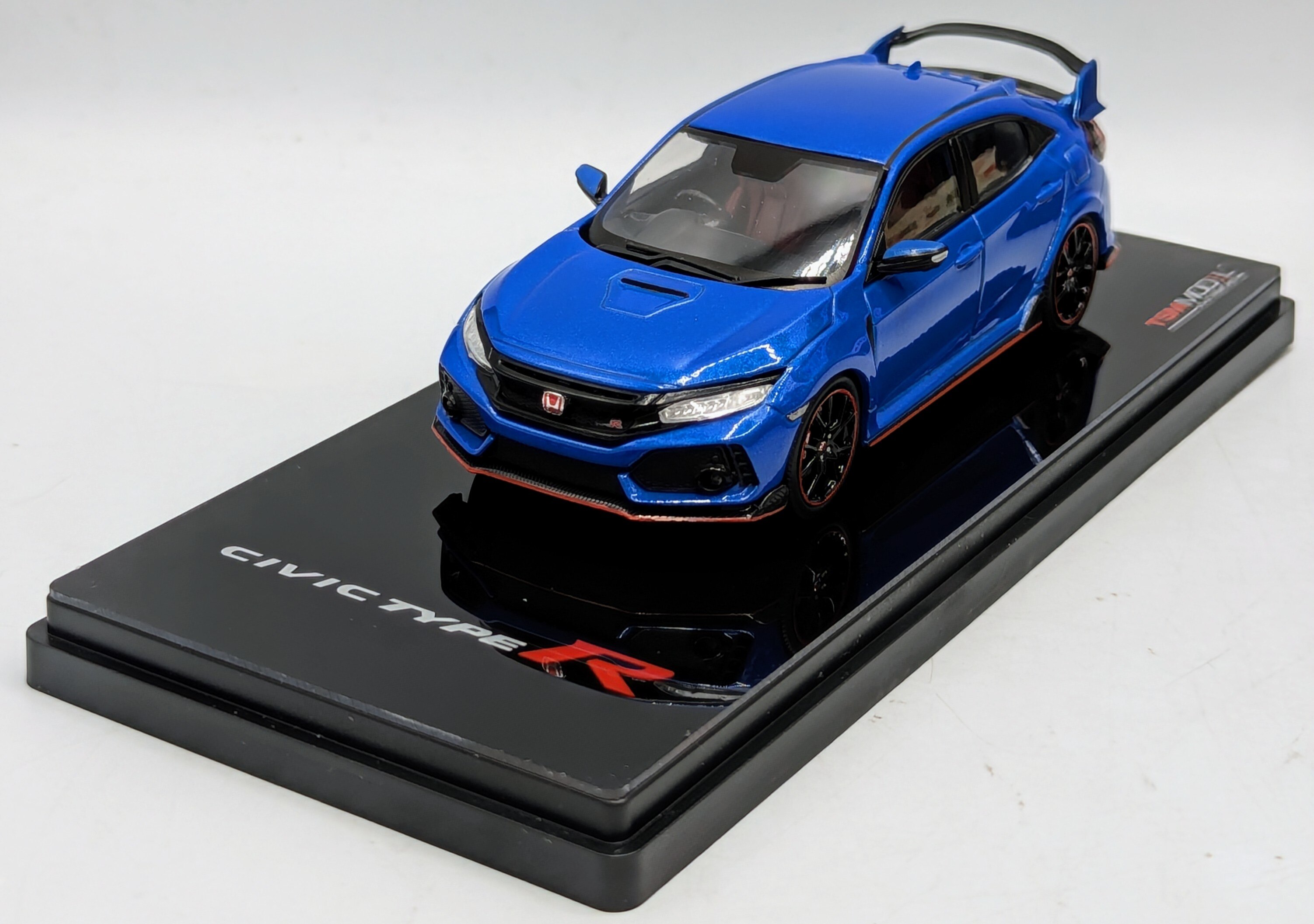 TSM MODEL 1/43 Honda CIVIC Type R(Brilliant Sporty Blue Metallic ...