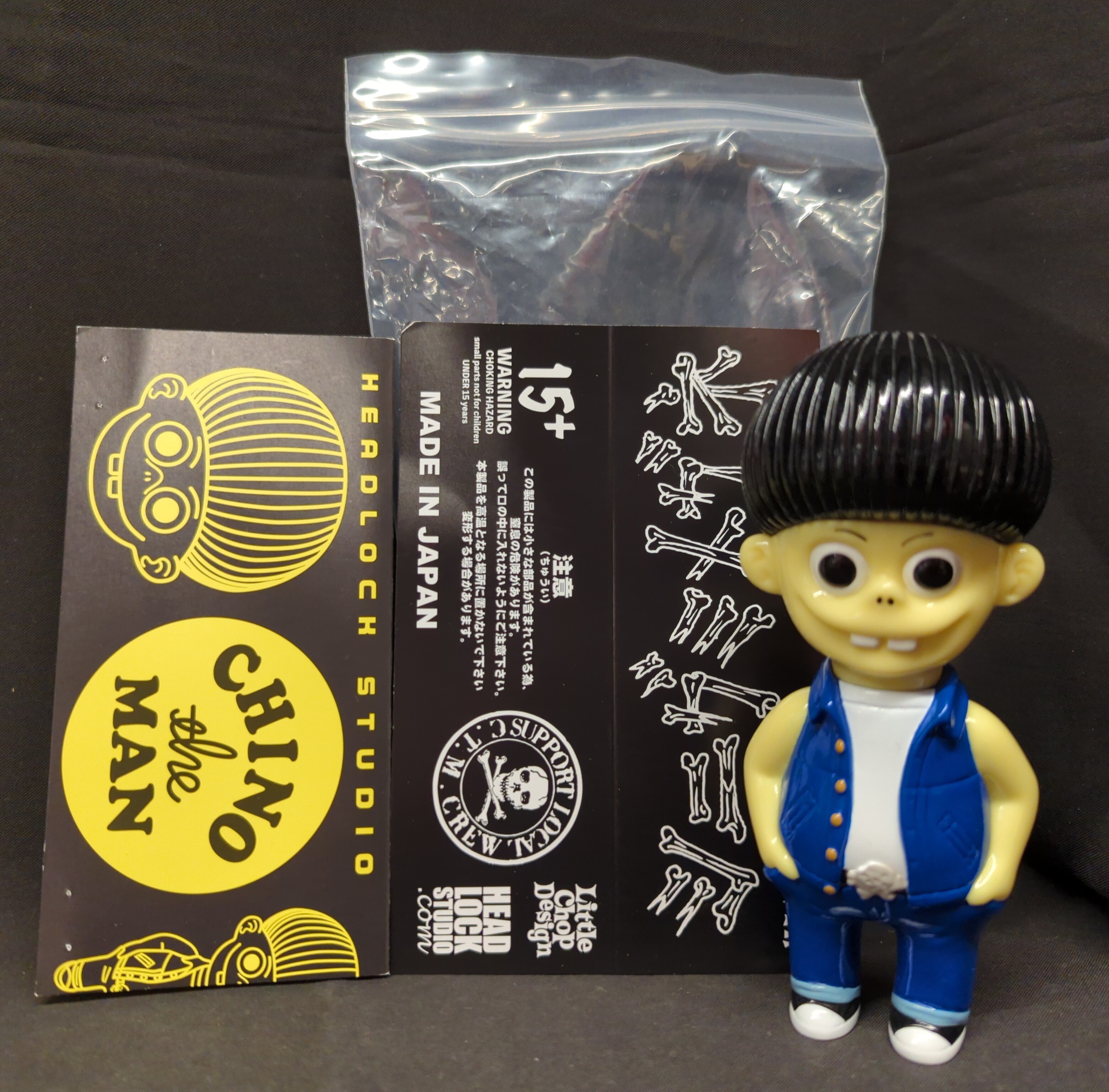 HEAD LOCK STUDIO CHINO the MAN クリーム/黒 青ベスト | まんだらけ Mandarake