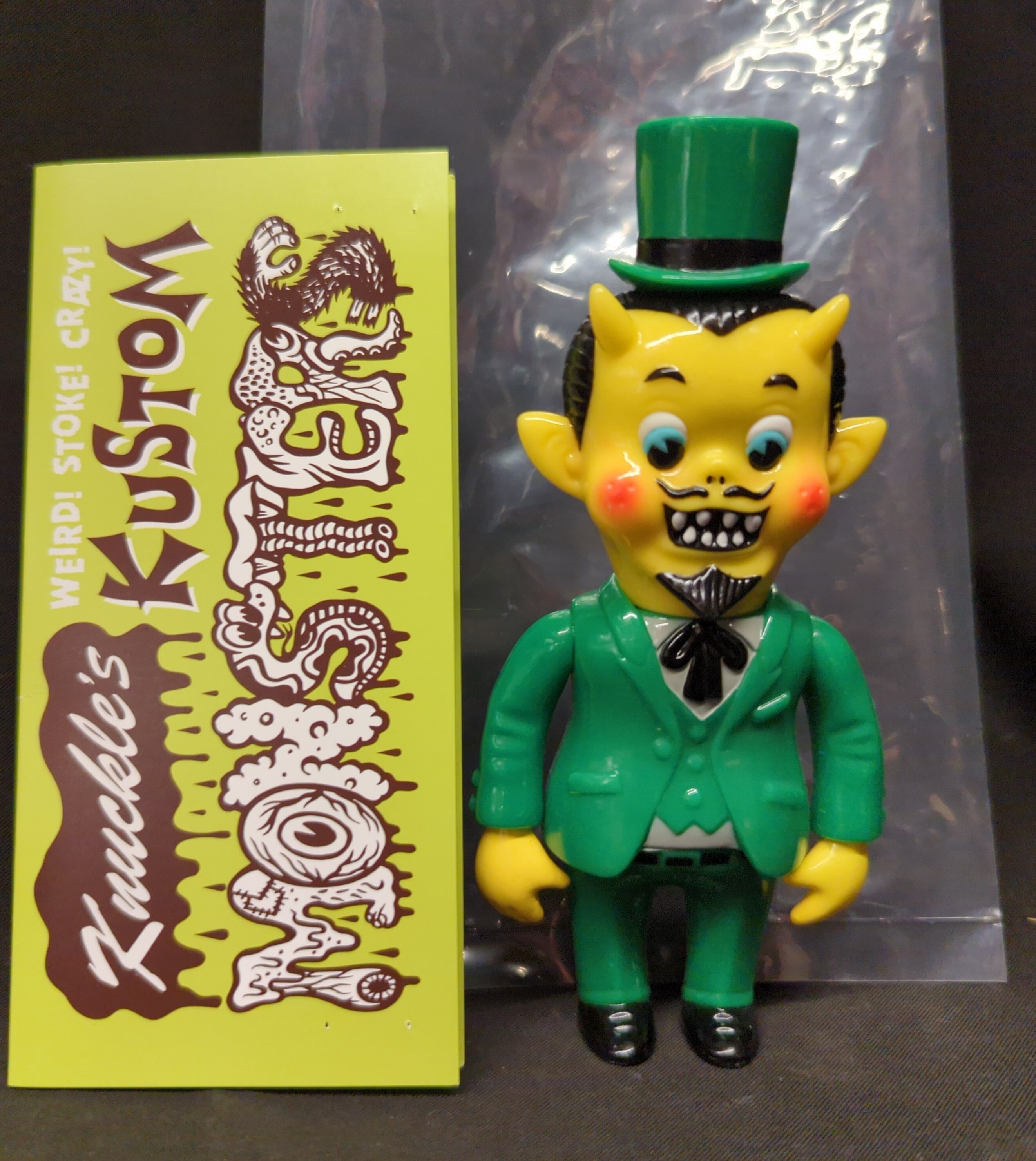 HEAD LOCK STUDIO KNUCKLE'S KUSTOM MONSTERS MINILil' Diablo 緑スーツ/黄色顔 | まんだらけ Mandarake