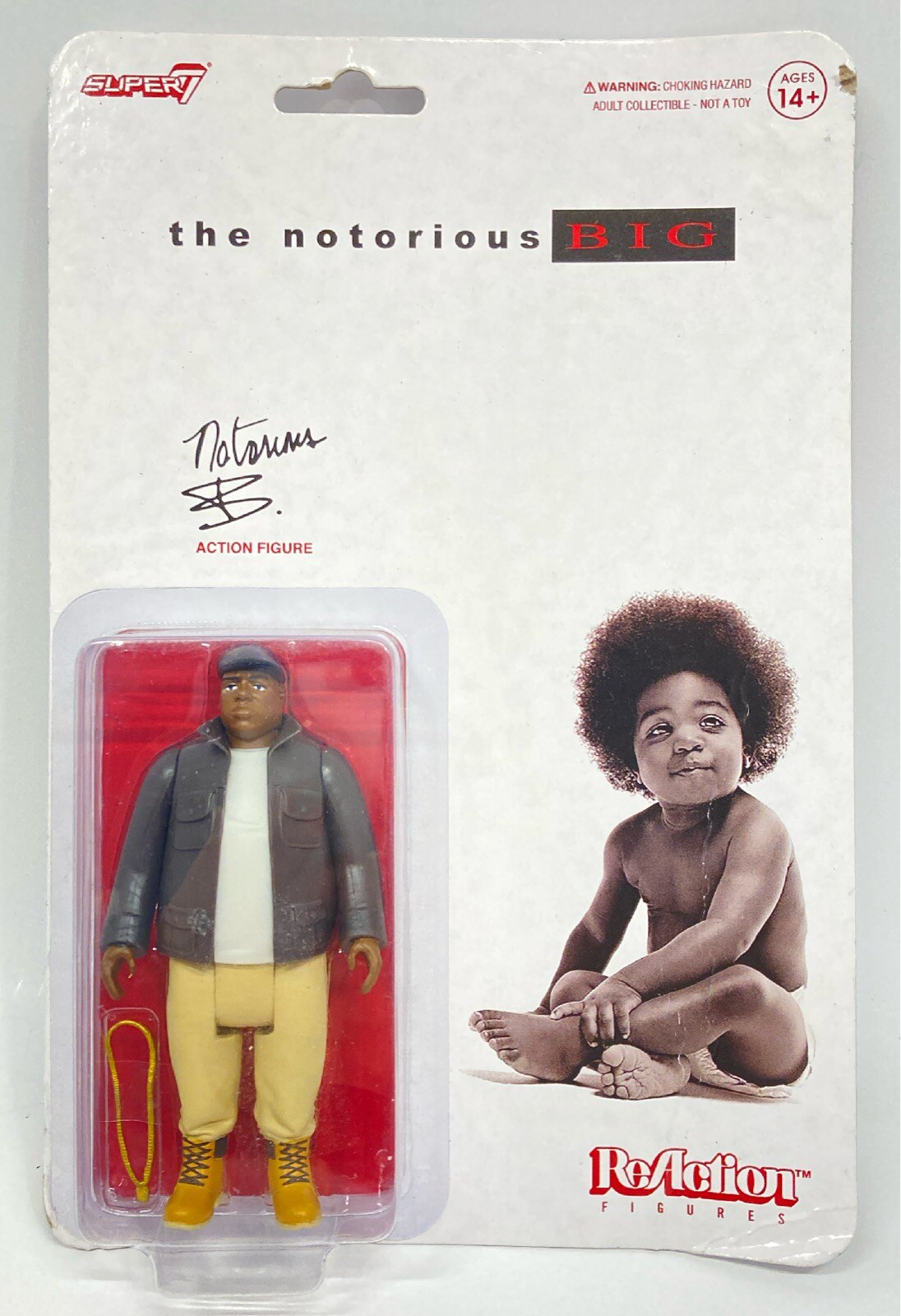 SUPER7 REACTION THE NOTORIOUS BIG | まんだらけ Mandarake