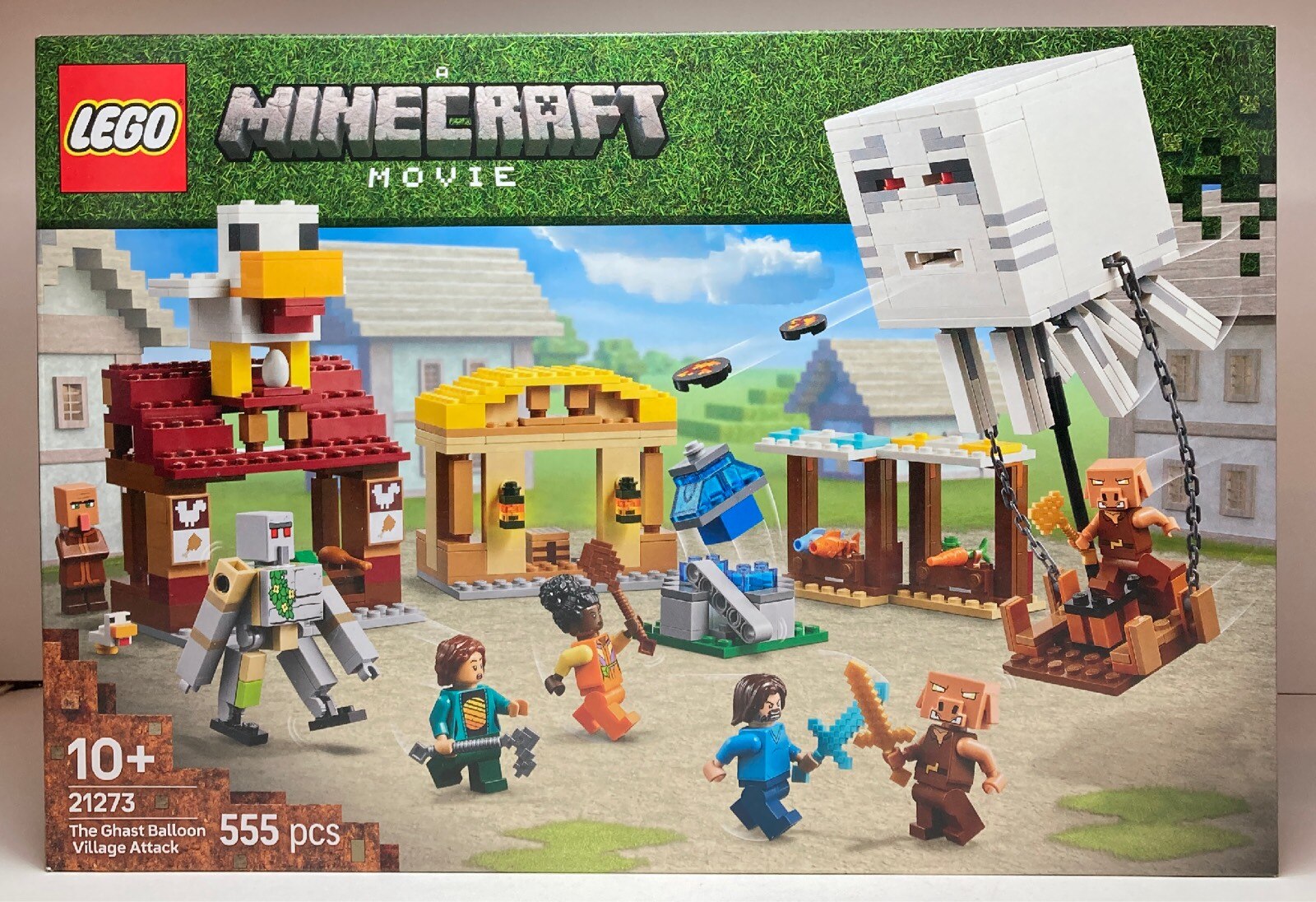 LEGO LEGO/マインクラフト The Ghast Balloon Village Attack 21273 | まんだらけ Mandarake