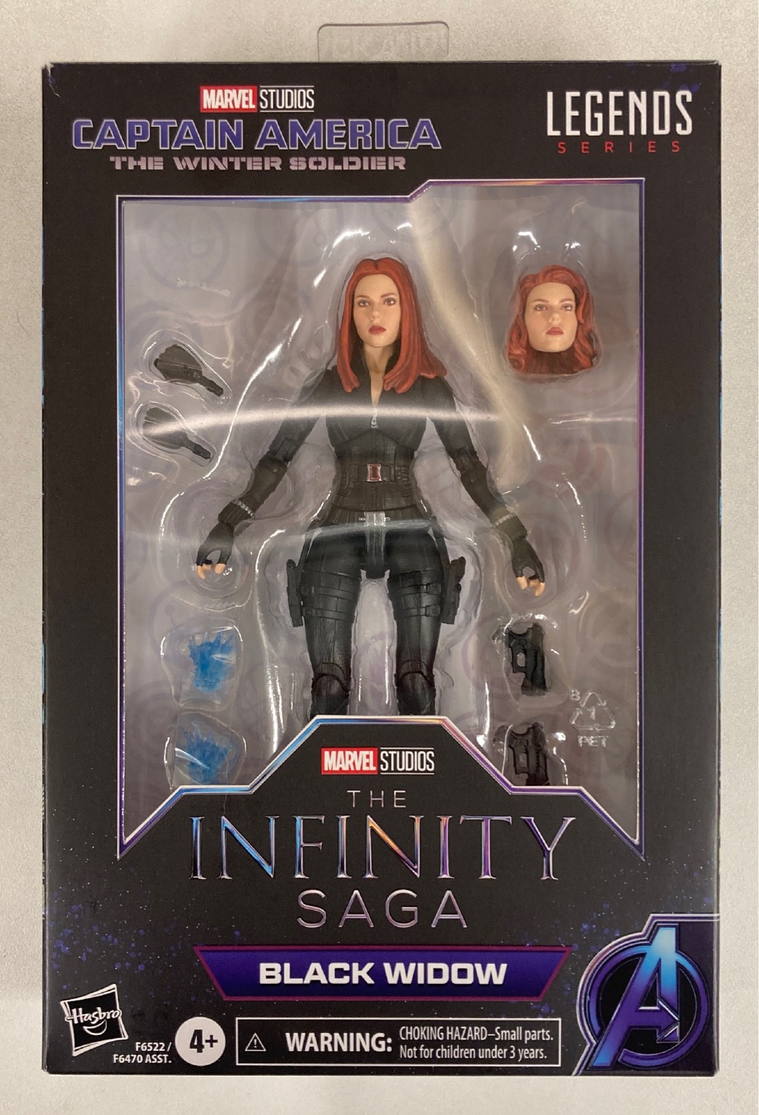 HASBRO THE INFINITY SAGA CAPTAIN AMERICA / CIVIL WAR BLACK WIDOW 6インチ | まんだらけ Mandarake