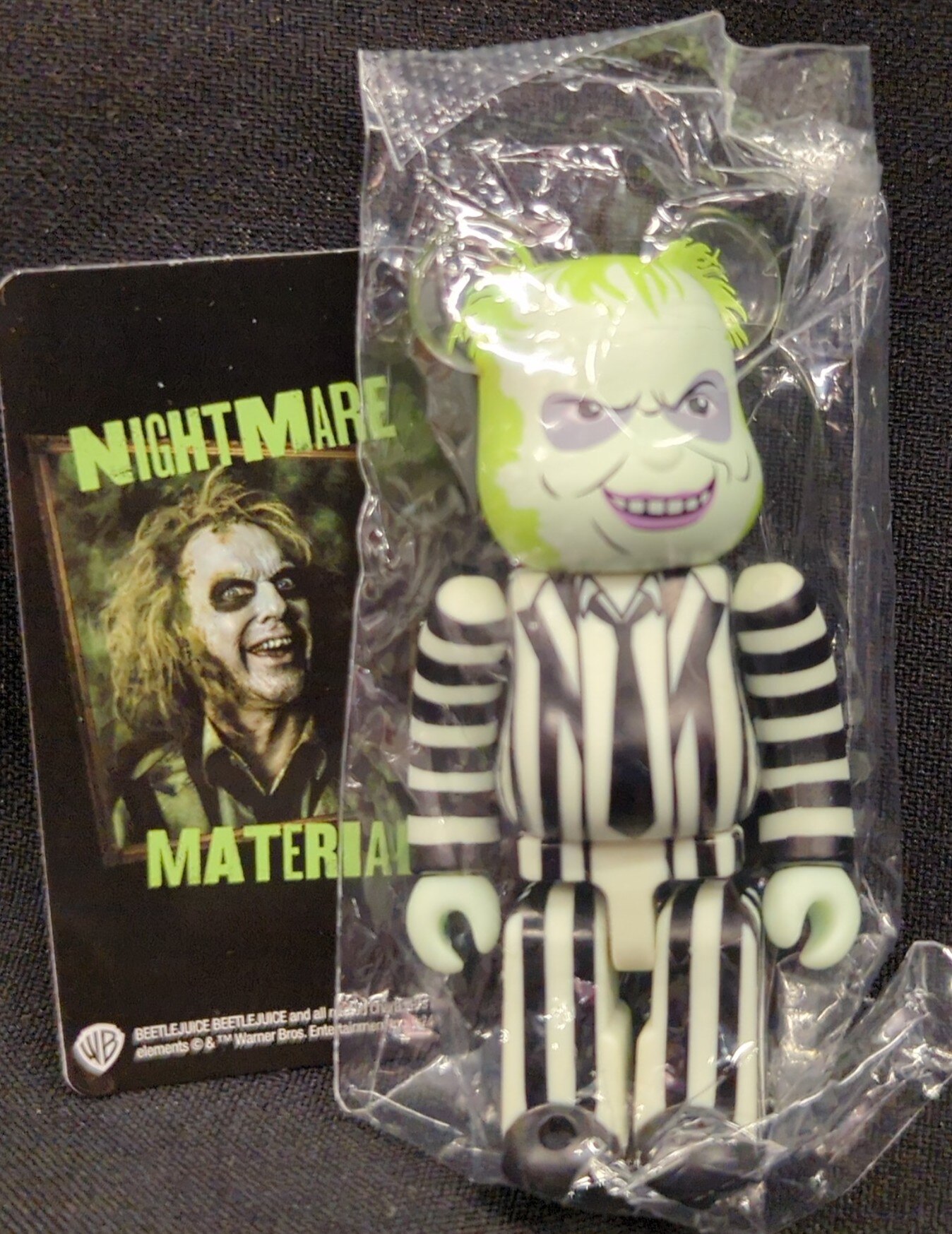 MEDICOMTOY BE@RBRICK NIGHTMARE MATERIAL HORROR BEETLEJUICE シリーズ49 | まんだらけ Mandarake
