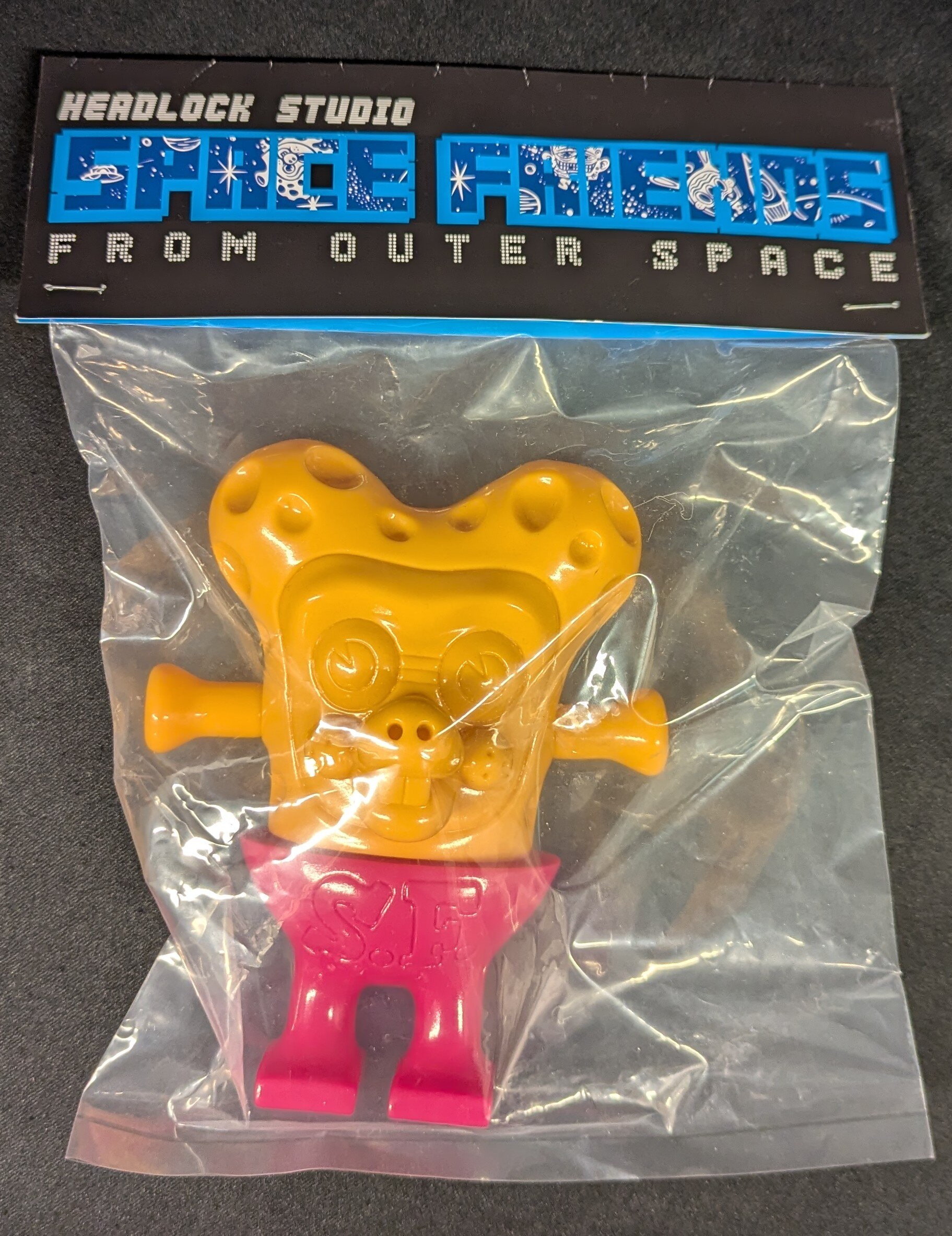 HEAD LOCK STUDIO SPACE FRIENDS Little Chop Design CHEESE MAN 肌色/ピンク | まんだらけ Mandarake