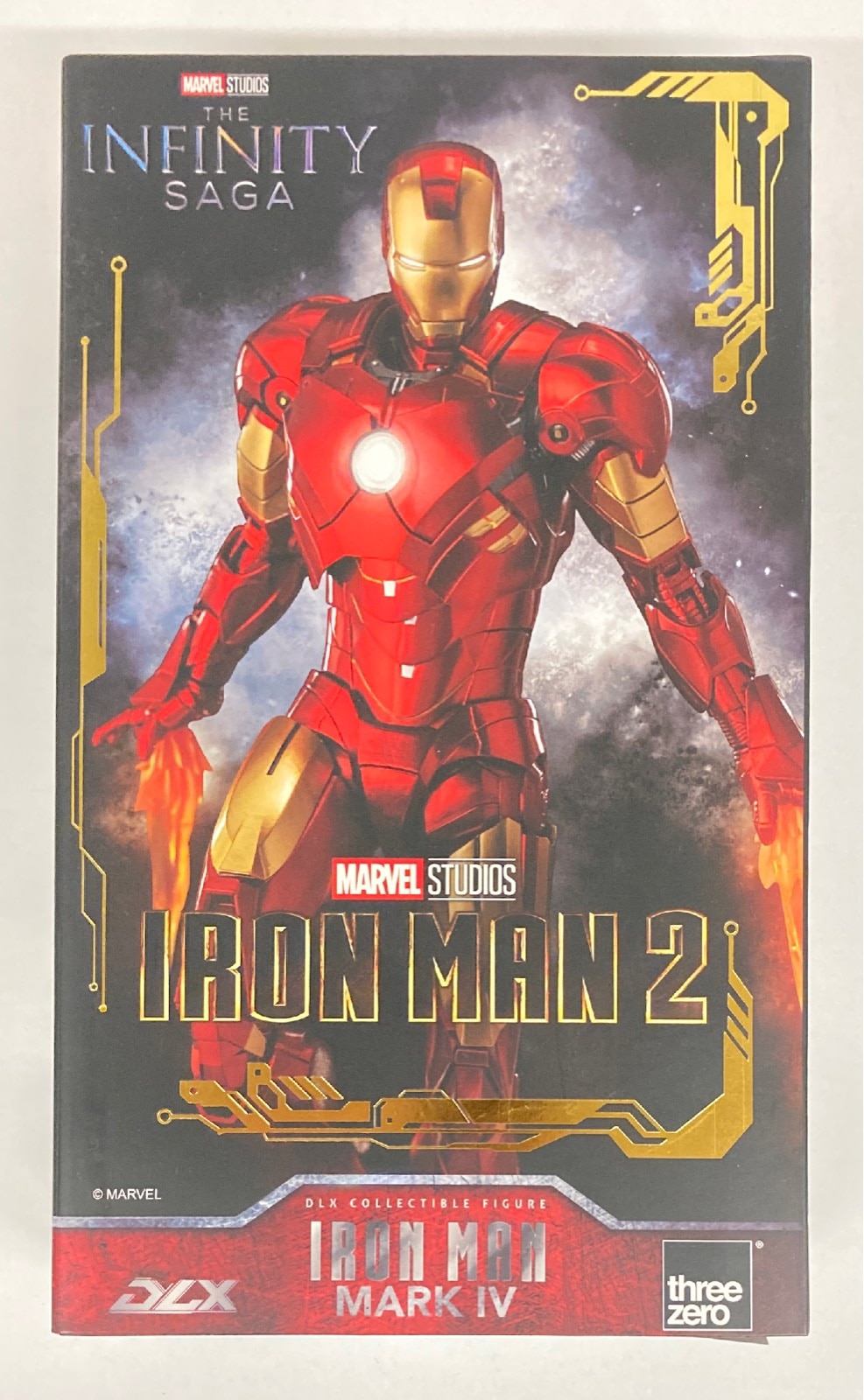 THREEZERO DLX COLLECTIBLE FIGURE IRON MAN 2 IRON MAN MARK IV 1/12スケール | まんだらけ Mandarake