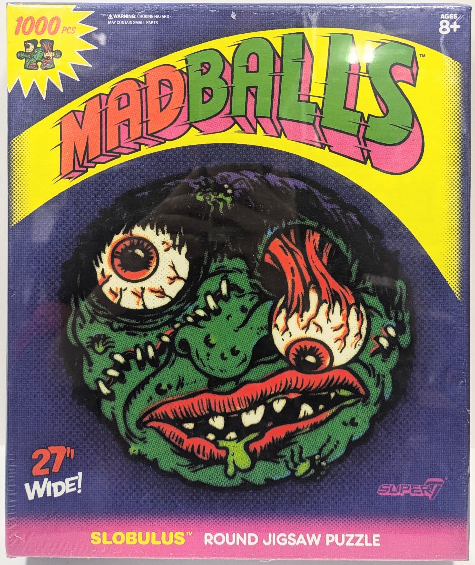 SUPER7 MADBALLS 1000 PIECE ROUND PUZZLE SLOBULUS | まんだらけ Mandarake