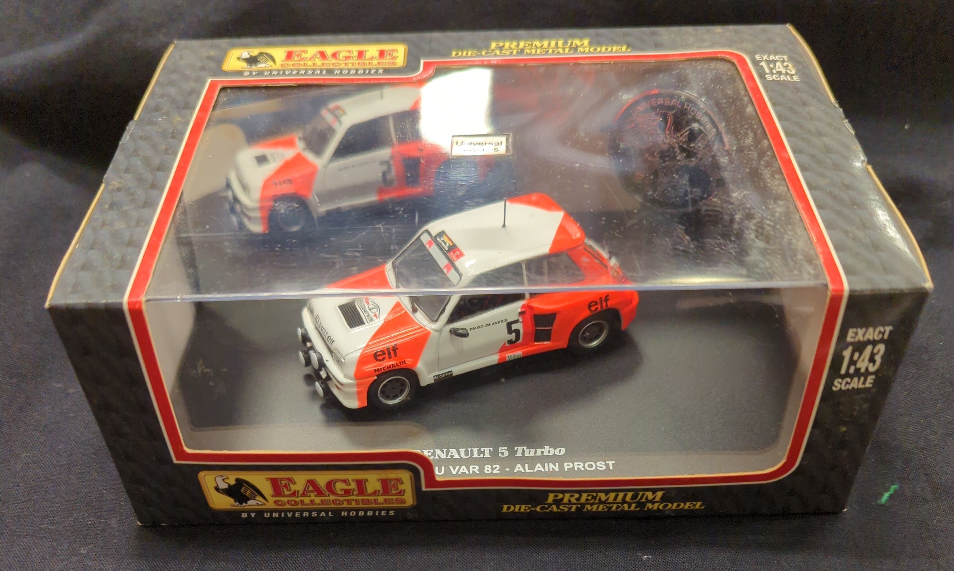 EAGLE 1/43 RENAULT 5 Turbo RALLYE DU VR 82 ALAIN PROST | まんだらけ Mandarake