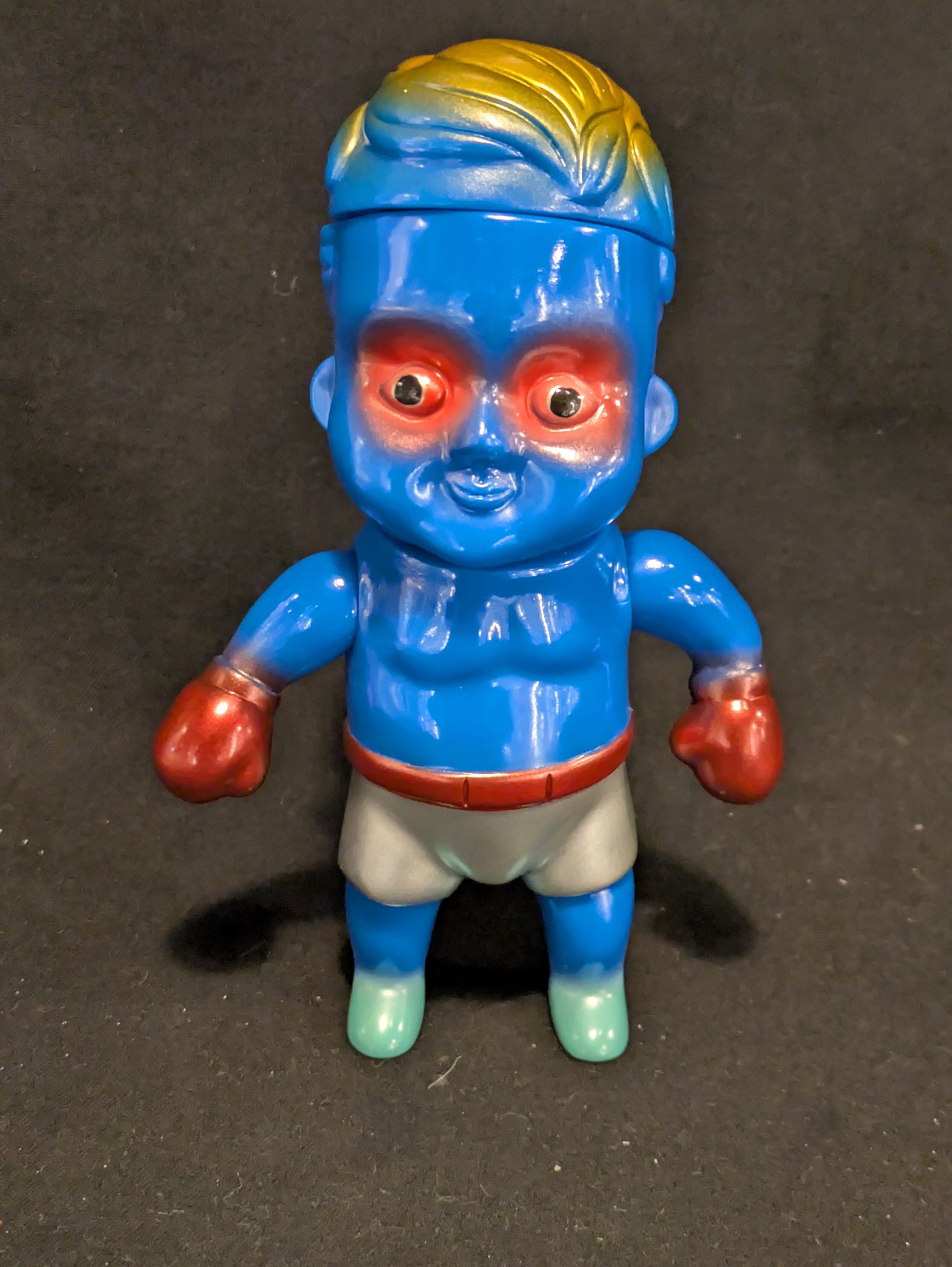 Blood Guts Toys Izumonster Pipopa Boxer Blue molded/Metallic red/Silver/Light blue | Mandarake ...