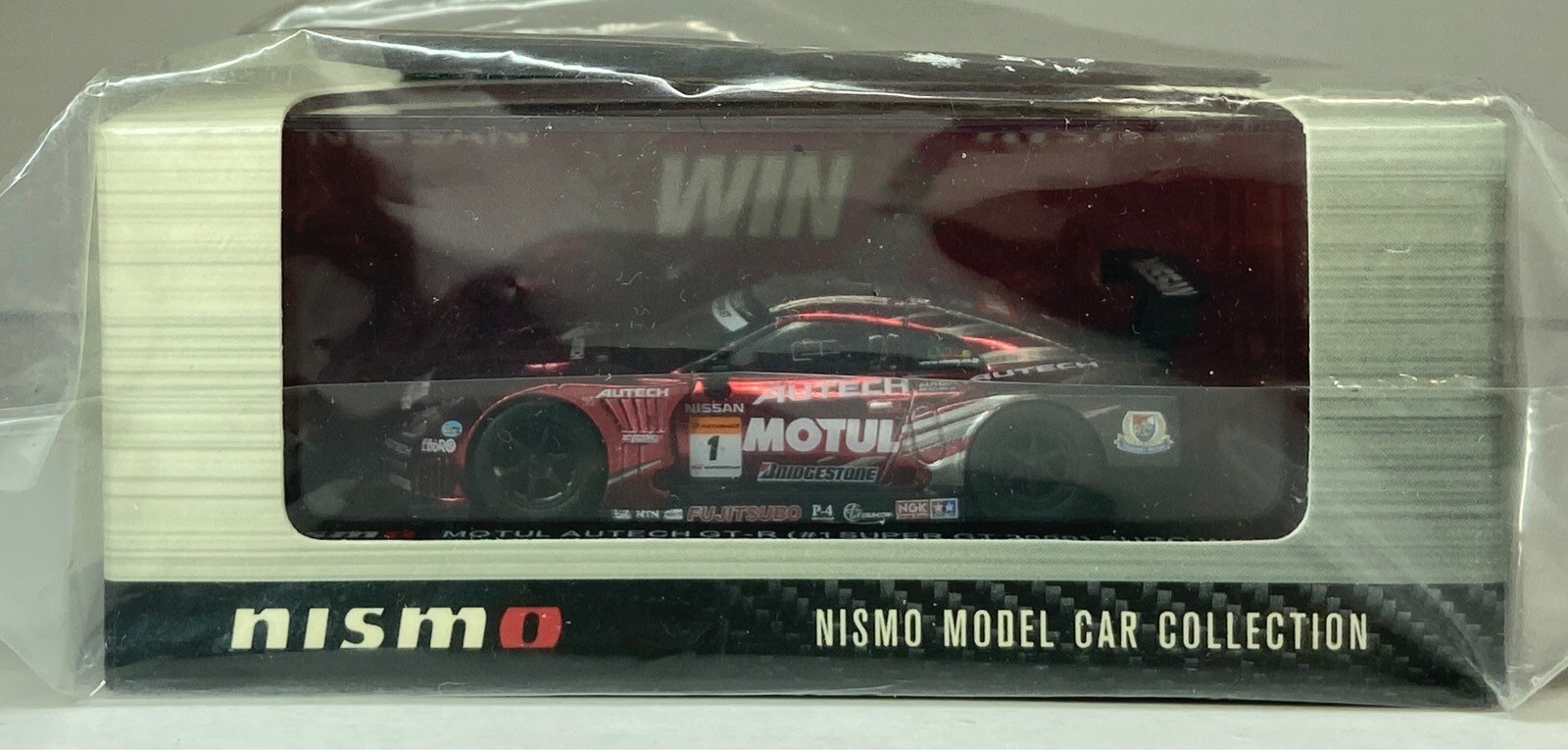 京商 1/64 NISMO MODEL CAR COLLECTION KWAM103021 MOTUL AUTECH GT-R SUPER GT 2009 SUGO WINNER #1 ...
