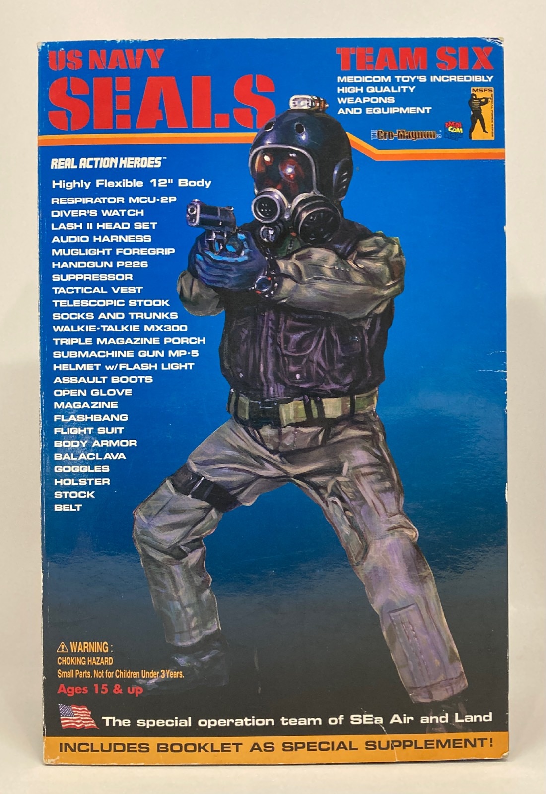 メディコム・トイ REAL ACTION HEROES CRO-MAGNON US NAVY SEALS / TEAM SIX RAH126 | まんだらけ Mandarake
