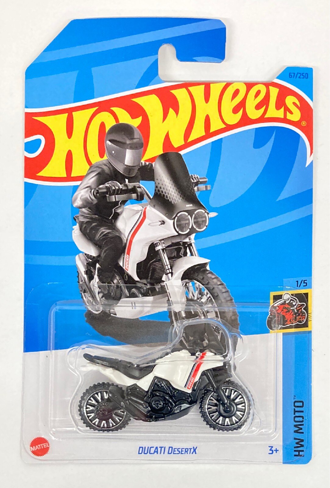 MATTEL HW MOTO 1/5 HOT WHEELS DUCATI DESERTX 67/250 | まんだらけ Mandarake