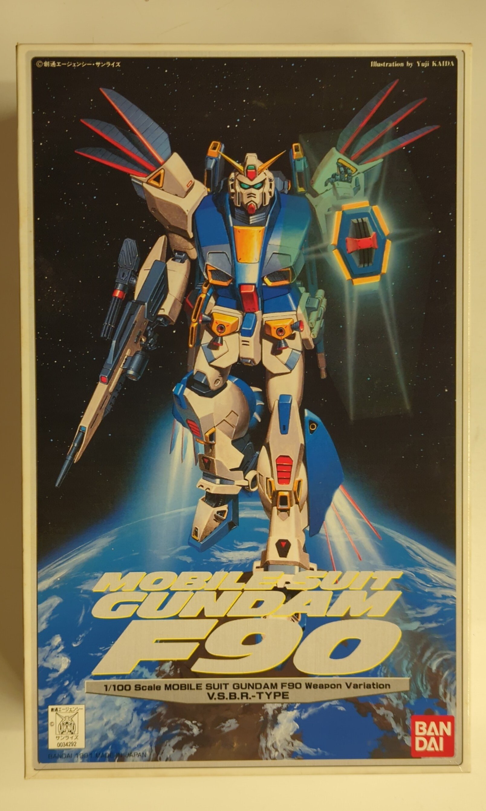 バンダイ 1/100スケール 機動戦士ガンダムF90 ガンダムF90-Vタイプ/郵便5桁/ST（1） 3 | まんだらけ Mandarake