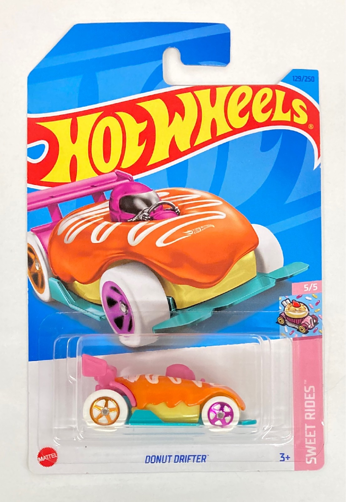 MATTEL SWEET RIDES 5/5 HOT WHEELS DONUT DRIFTER 129/250 | まんだらけ Mandarake