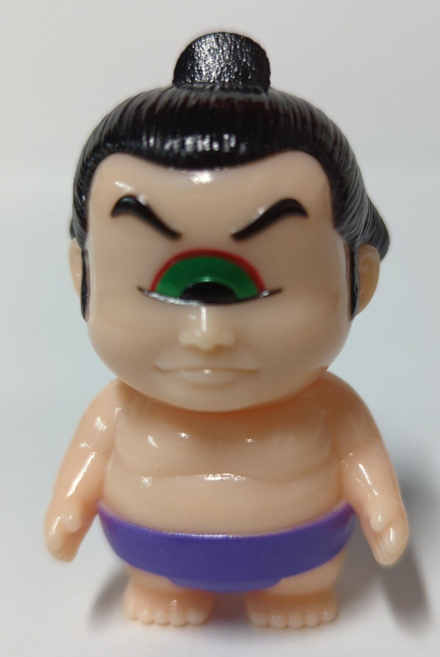 REALHEAD 化ケノ富士 (肌色成型/黒髪/緑赤目/パープルまわし) | まんだらけ Mandarake