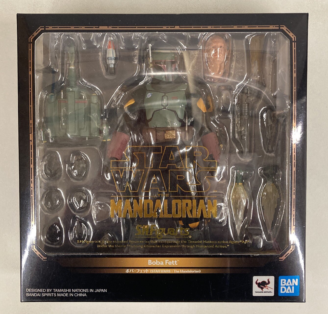 BANDAI SPIRITS S.H.Figuarts ザ・マンダロリアン ボバ・フェット (STAR WARS: The Mandalorian) | まんだらけ Mandarake