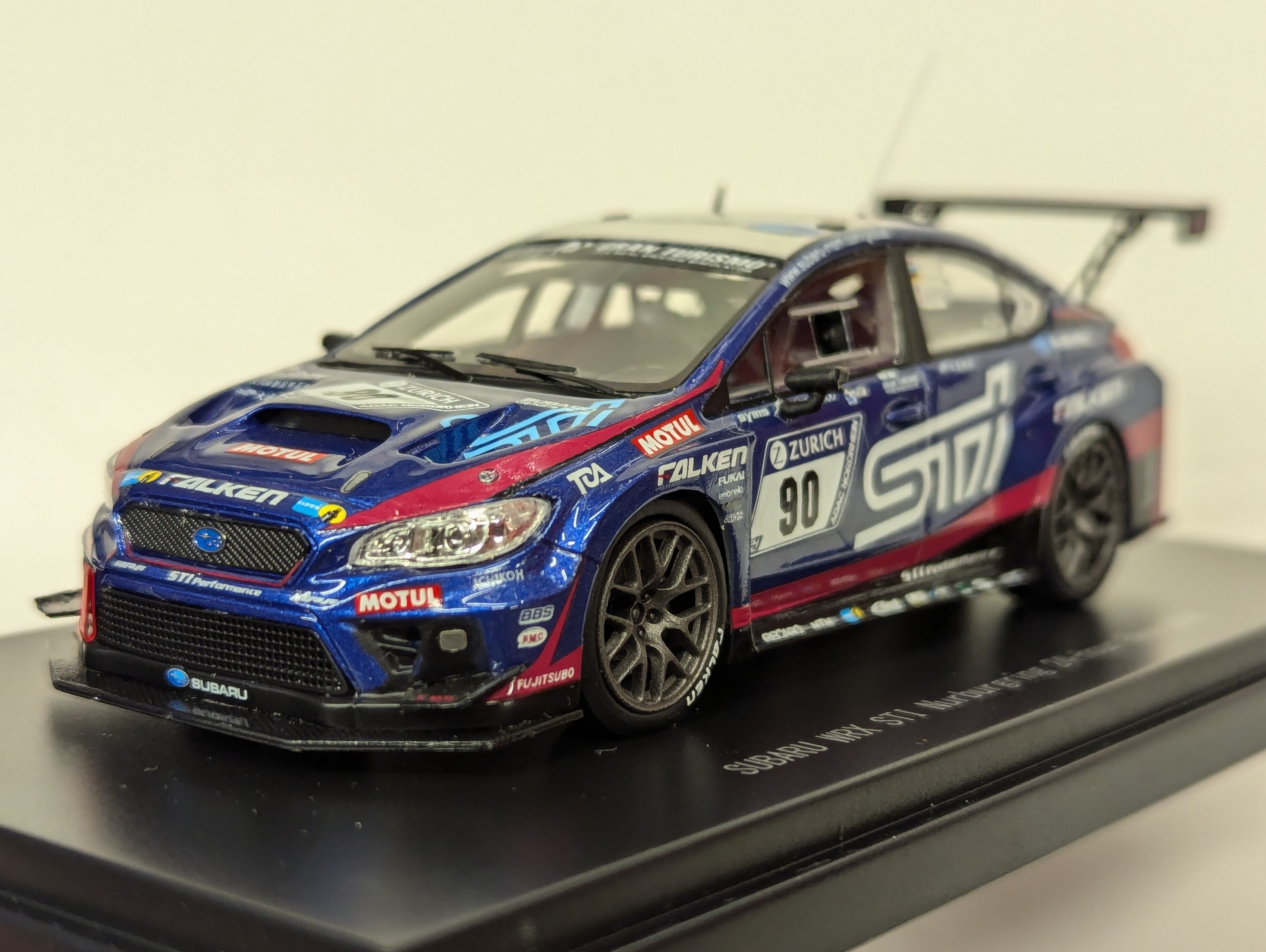 EBBRO 1/43 SUBARU WRX STI Nurburgring 24-hour Race 2018 No.90 | まんだらけ Mandarake