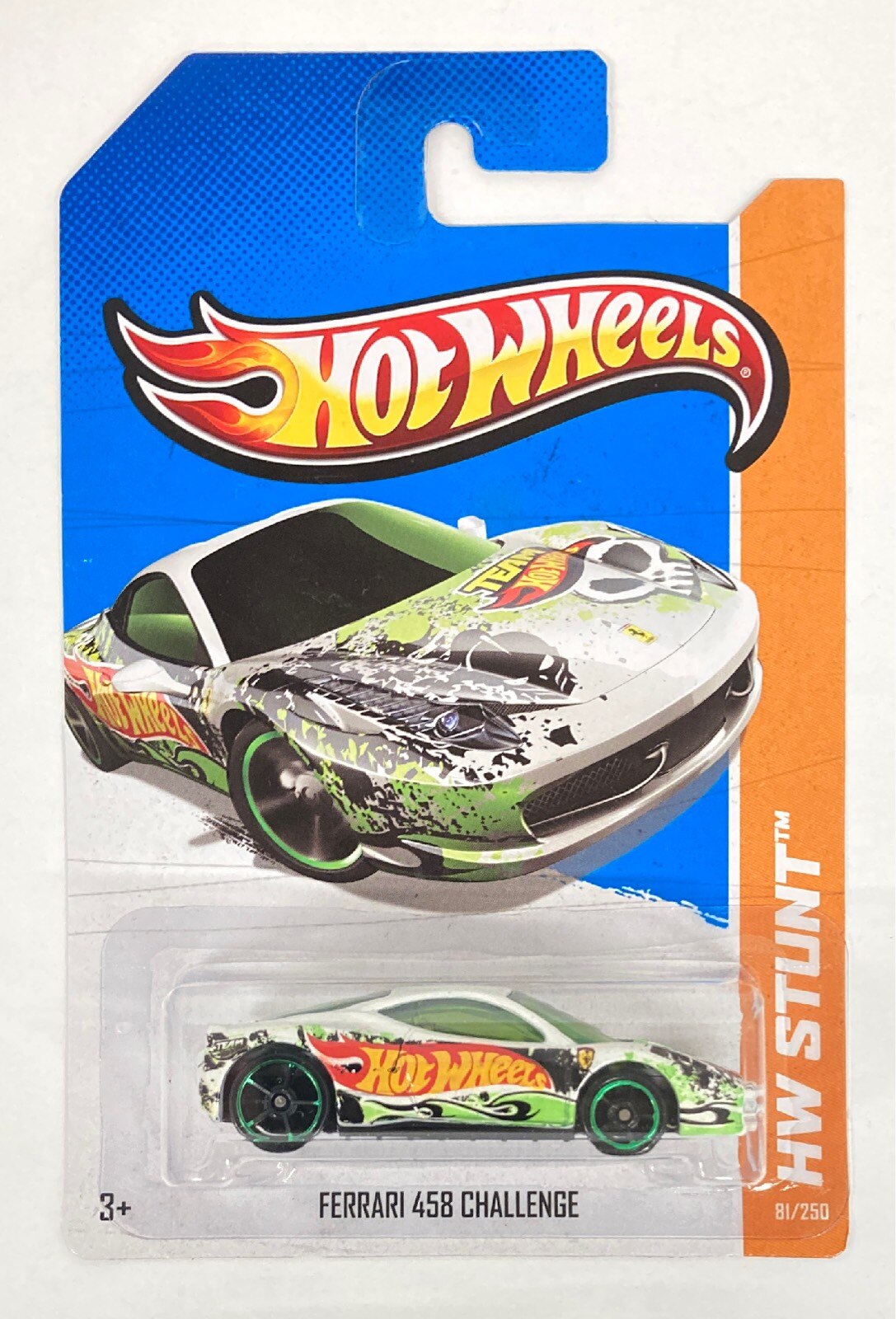 MATTEL HOTWHEELS HW STUNT X1723 FERRARI 458 CHALLENGE/ホワイト 81/250 | まんだらけ Mandarake