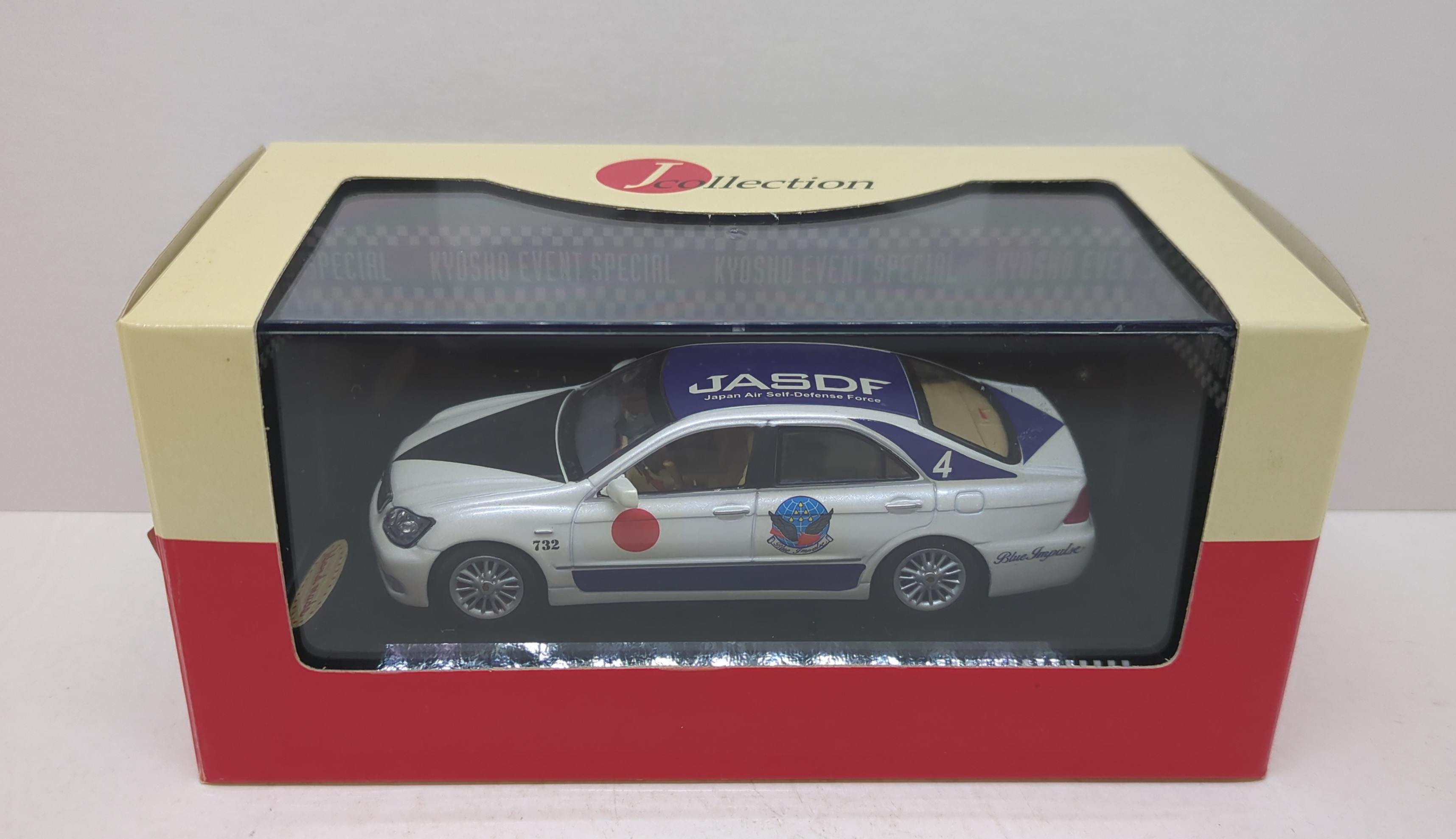 京商 1/43 J-collection イベント限定品 TOYOTA CROWN Blue Impulse No.4 31006B4 | まんだらけ Mandarake