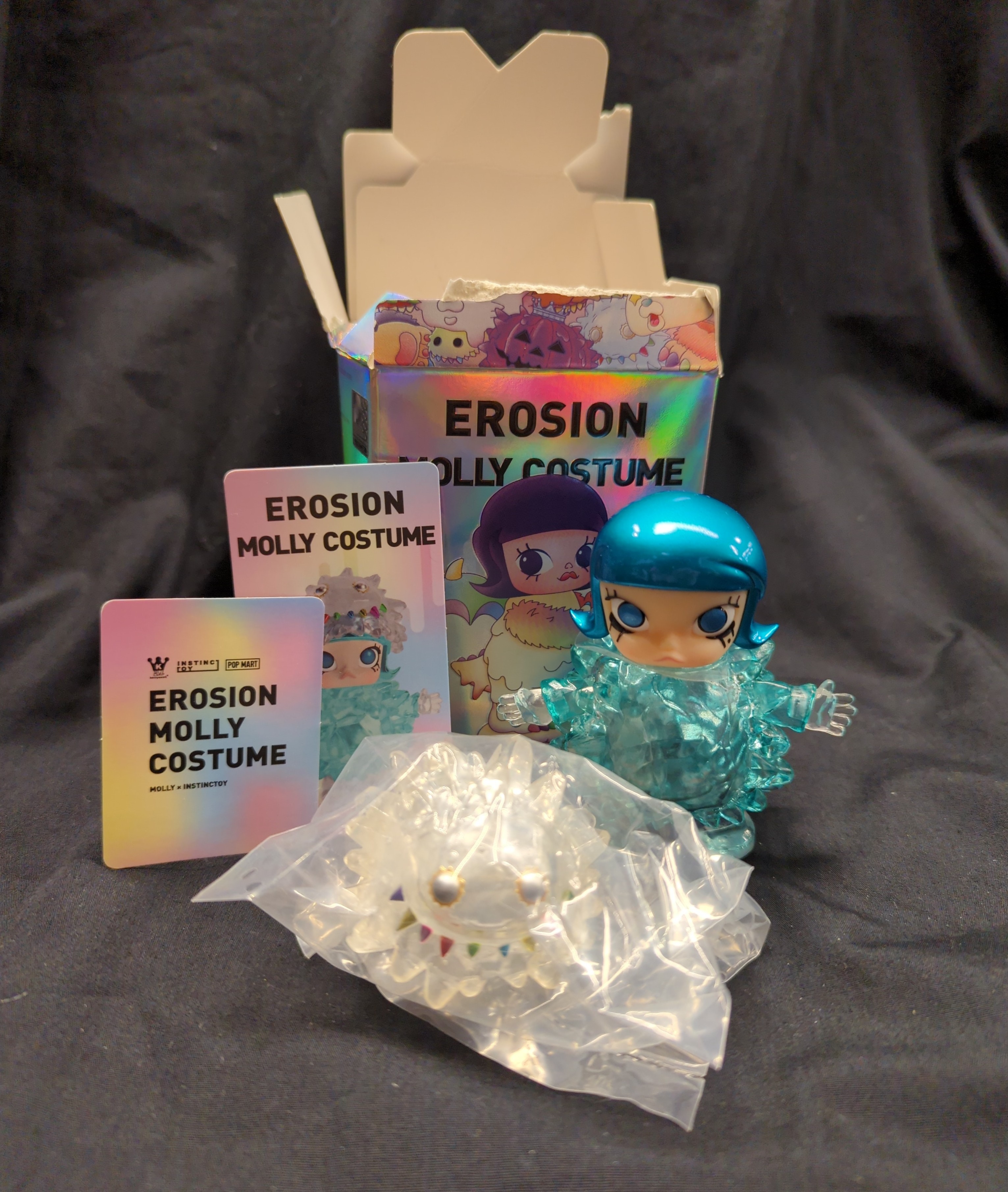 POP MART EROSION MOLLY COSTUME MOLLY×INSTINCTOY ICE LIQUID MOLLY | まんだらけ Mandarake