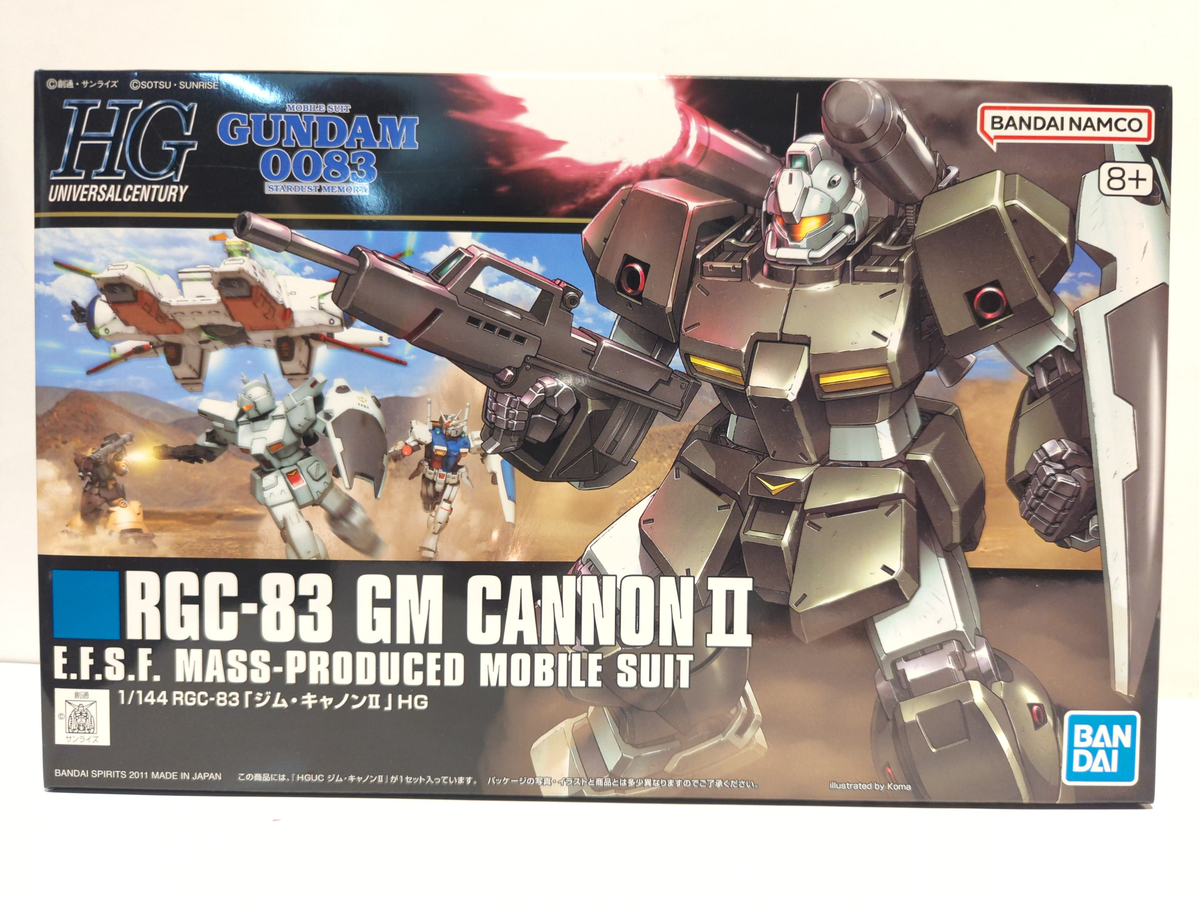 BANDAI SPIRITS HGUC 1/144 バンダイナムコ版 ジム・キャノンII/+8表記 125 | まんだらけ Mandarake