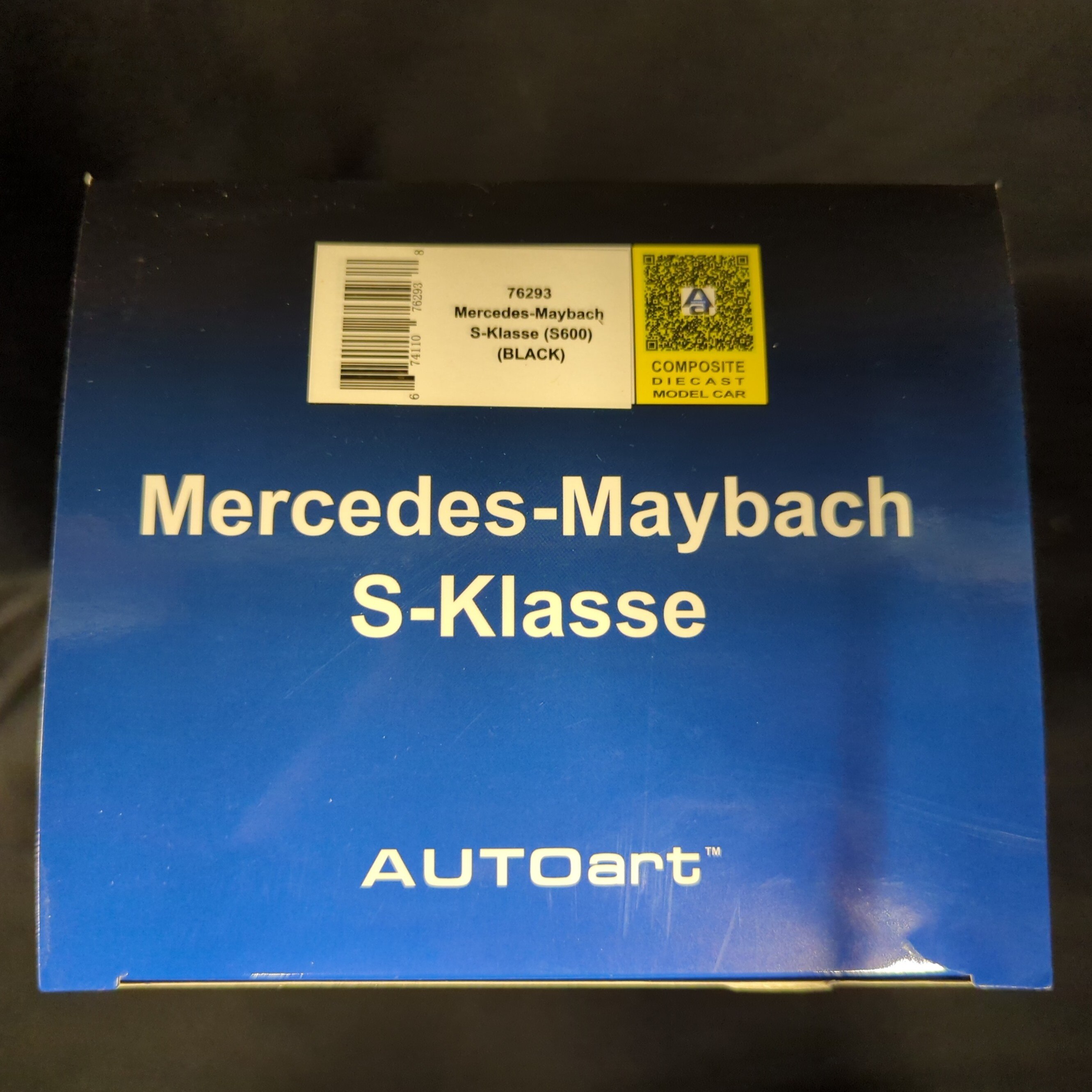 AUTOart 1/18 メルセデス・マイバッハ S 600 (ブラック) 76293 | まんだらけ Mandarake