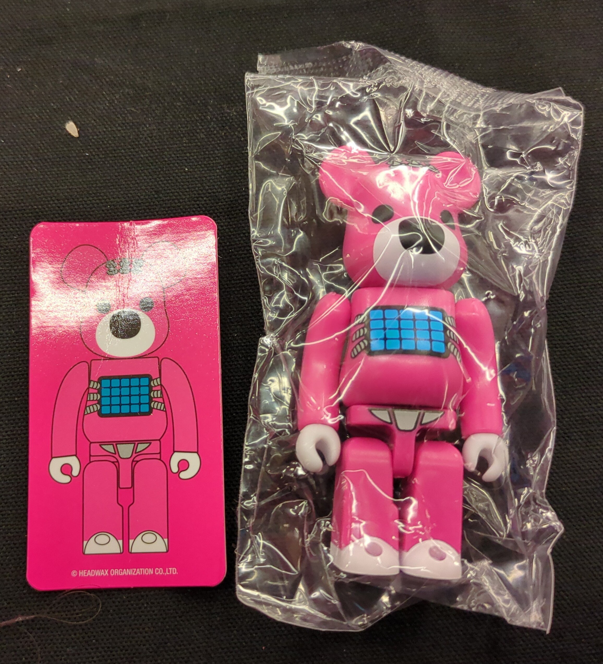 MEDICOMTOY BE@RBRICK シリーズ47 ANIMAL PSYCHO TEDDY BEAR ピンク シリーズ47 | まんだらけ Mandarake