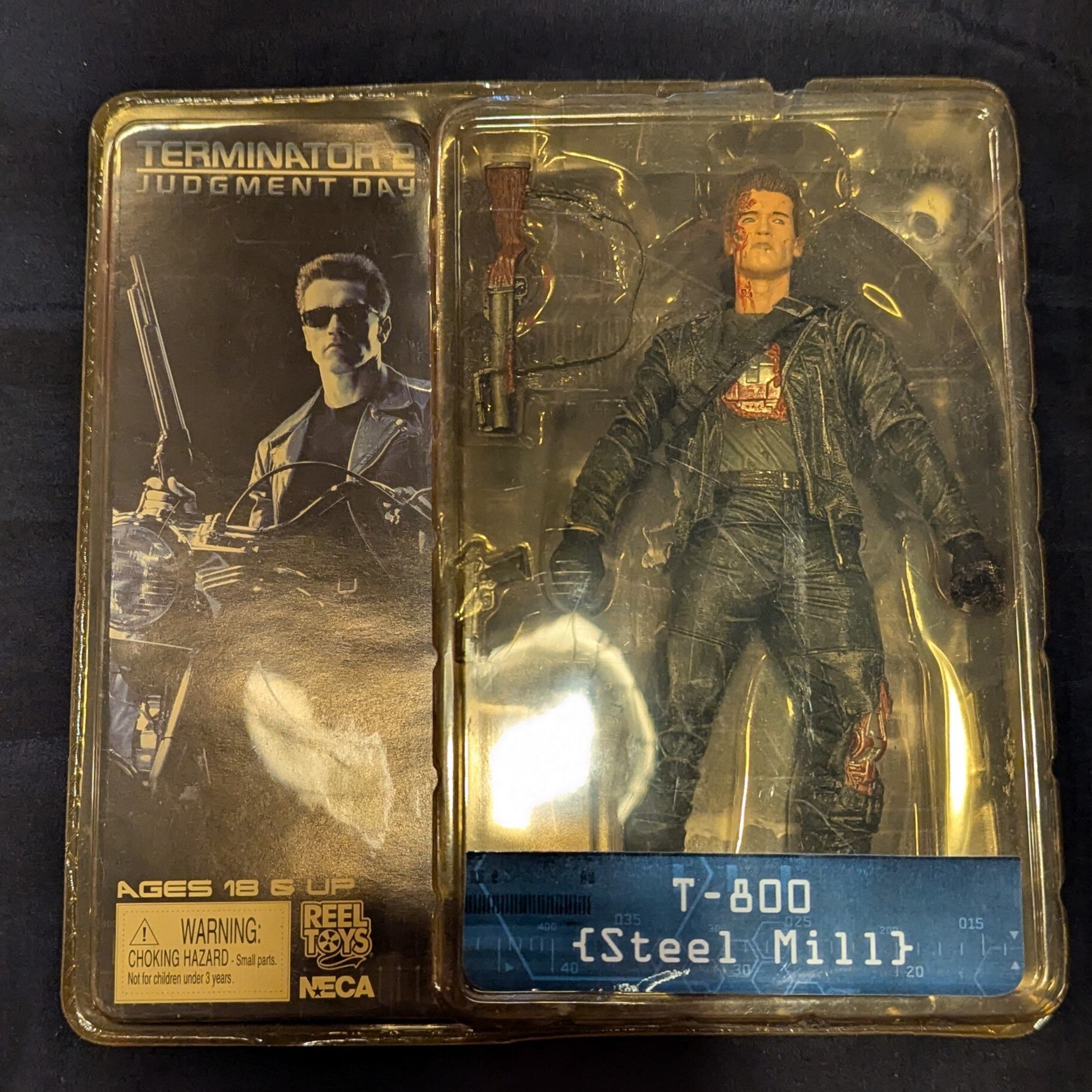 NECA SERIES2/TERMINATOR COLLECTION T-800 STEEL MILL/SERIES2/TERMINATOR ...