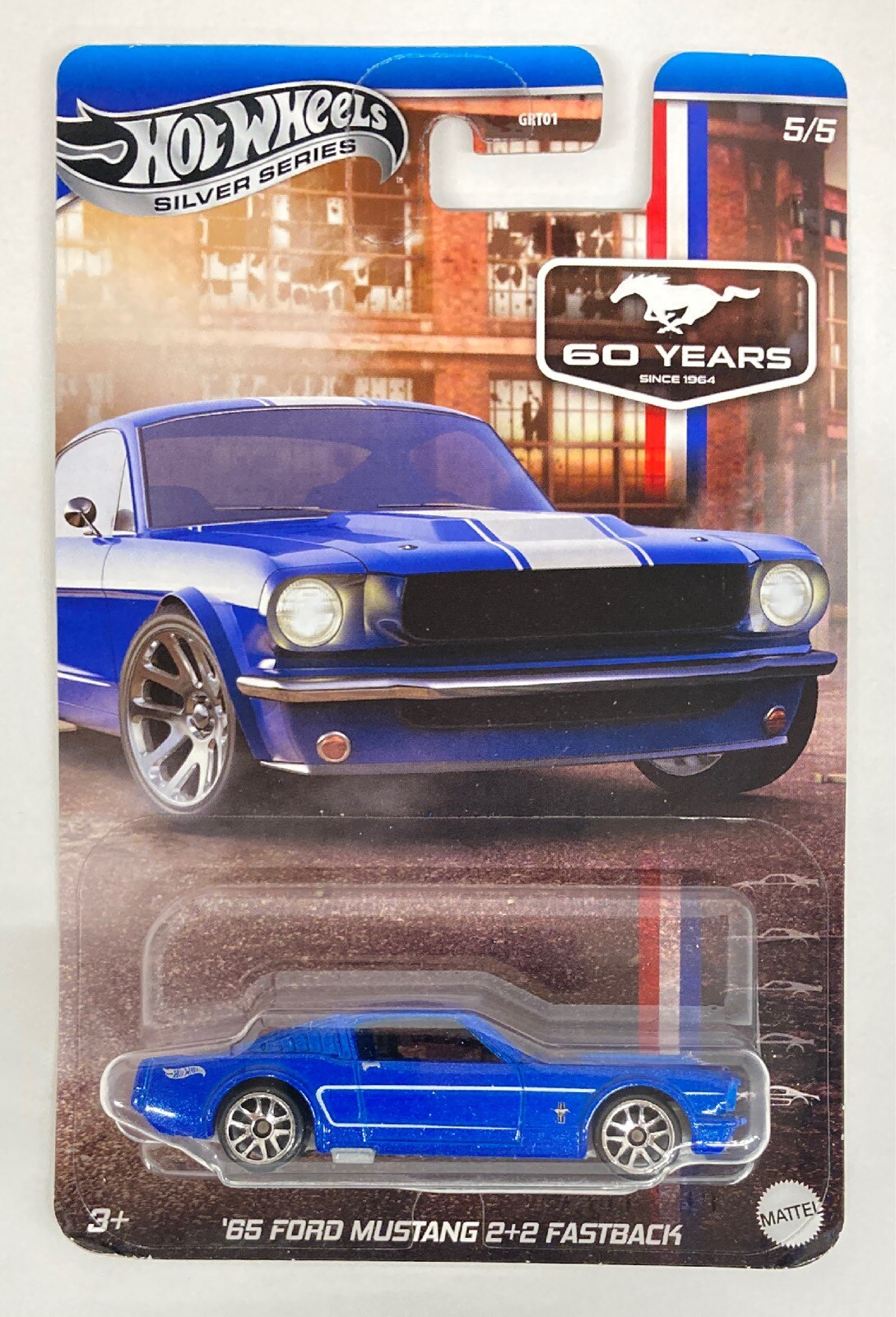 MATTEL HOTWHEELS/SILVER SERIES/60YEARS '65 FORD MUSTANG 2+2 FASTBACK (ブルー) JBY49 | まんだらけ Mandarake